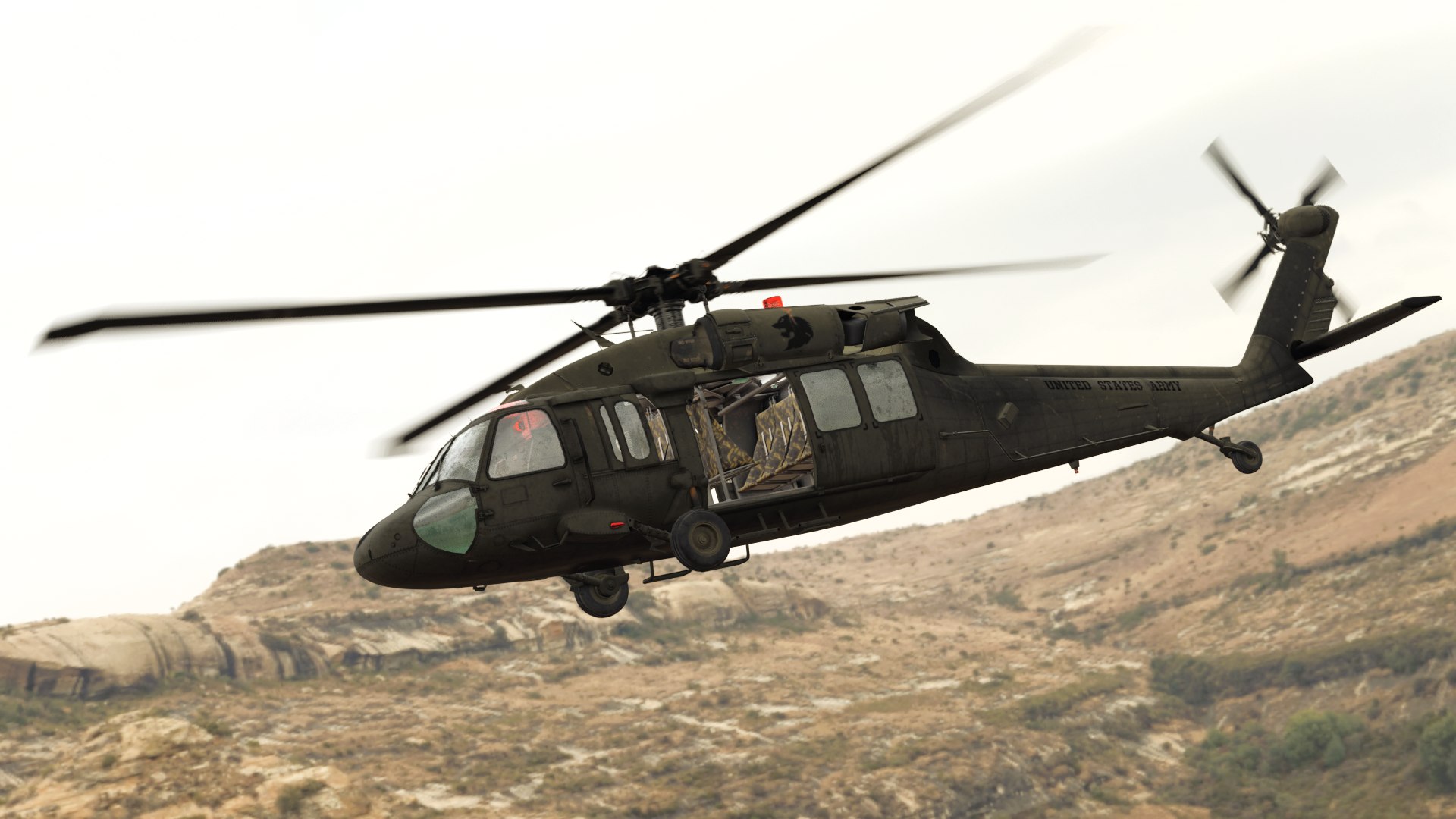 3D Sikorsky UH60 BlackHawk Helicopter Model - TurboSquid 2237281