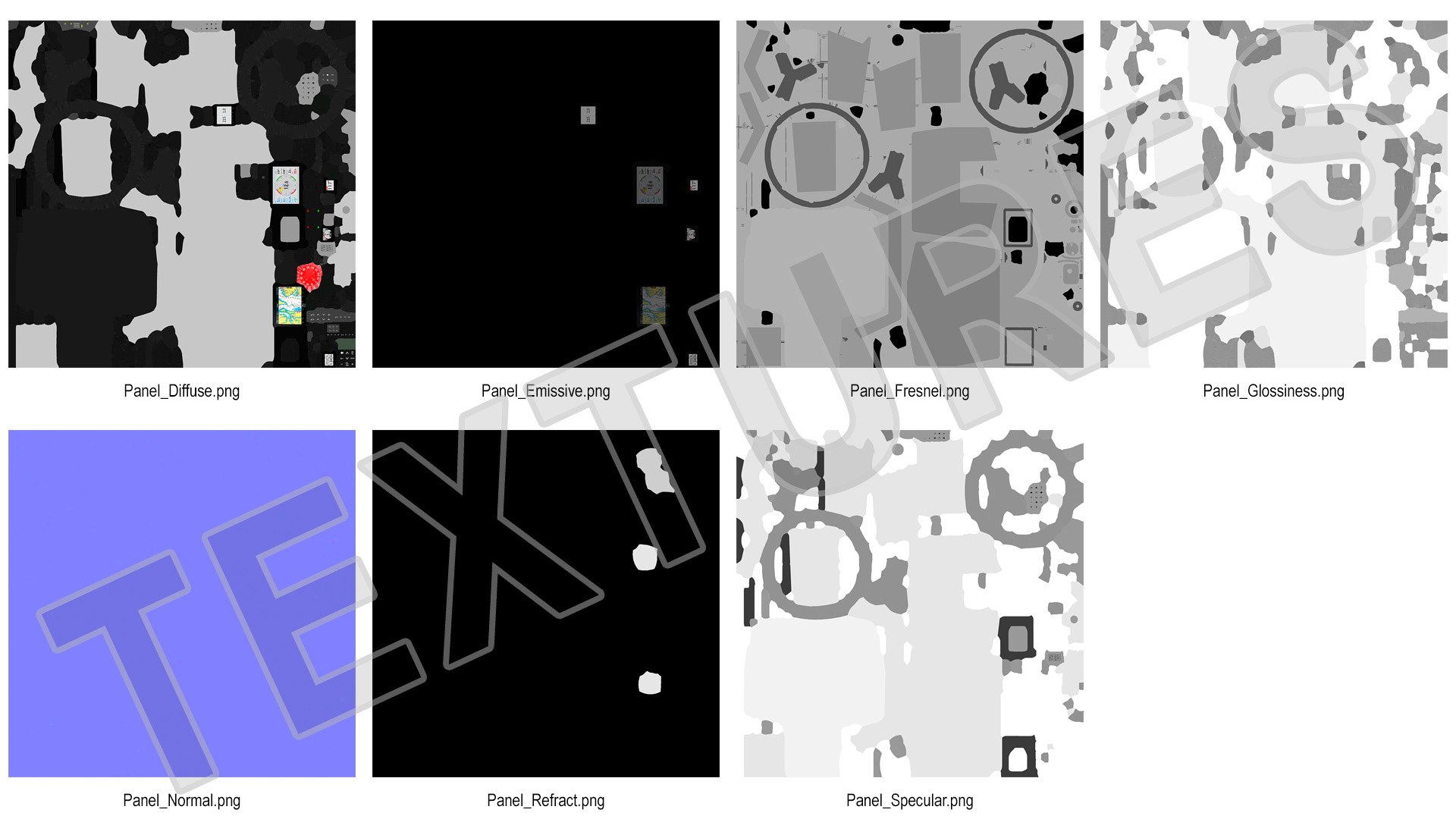 Yacht Modern Control Panel model - TurboSquid 2161855