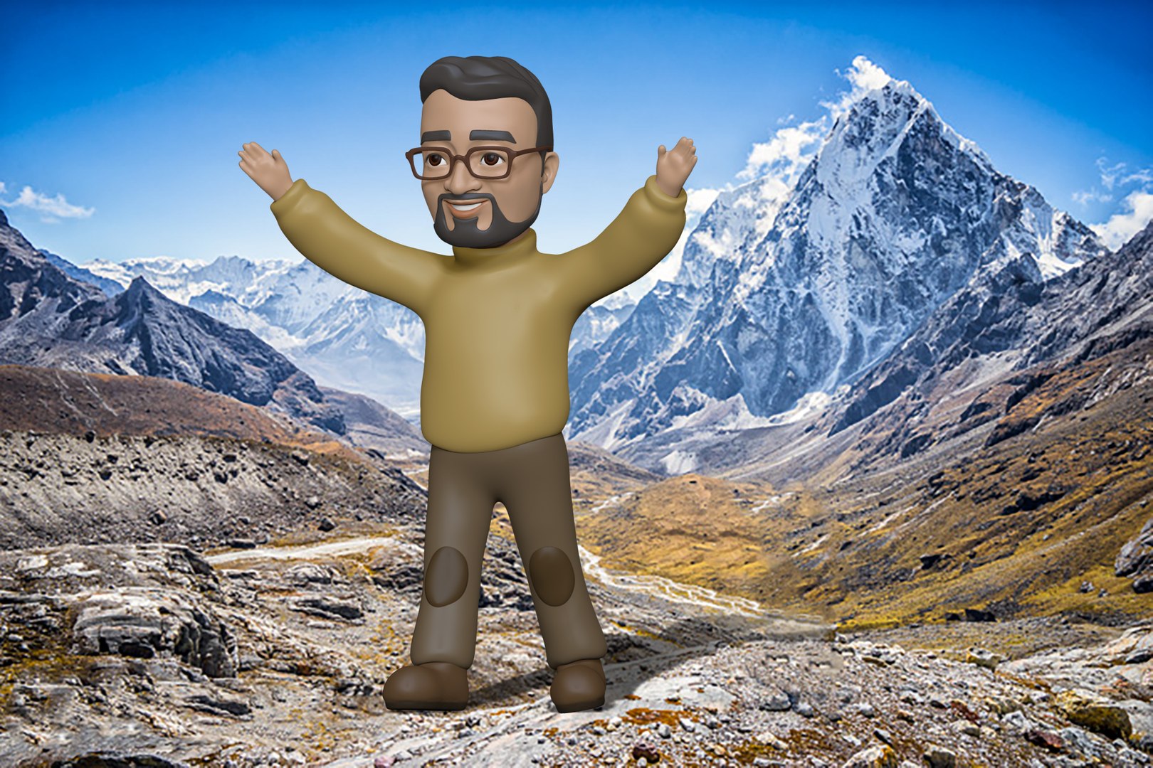 A Nepali Man 3D Model - TurboSquid 1863706