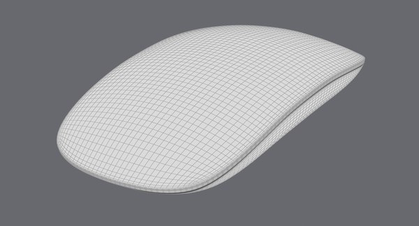 3d model apple magic mouse