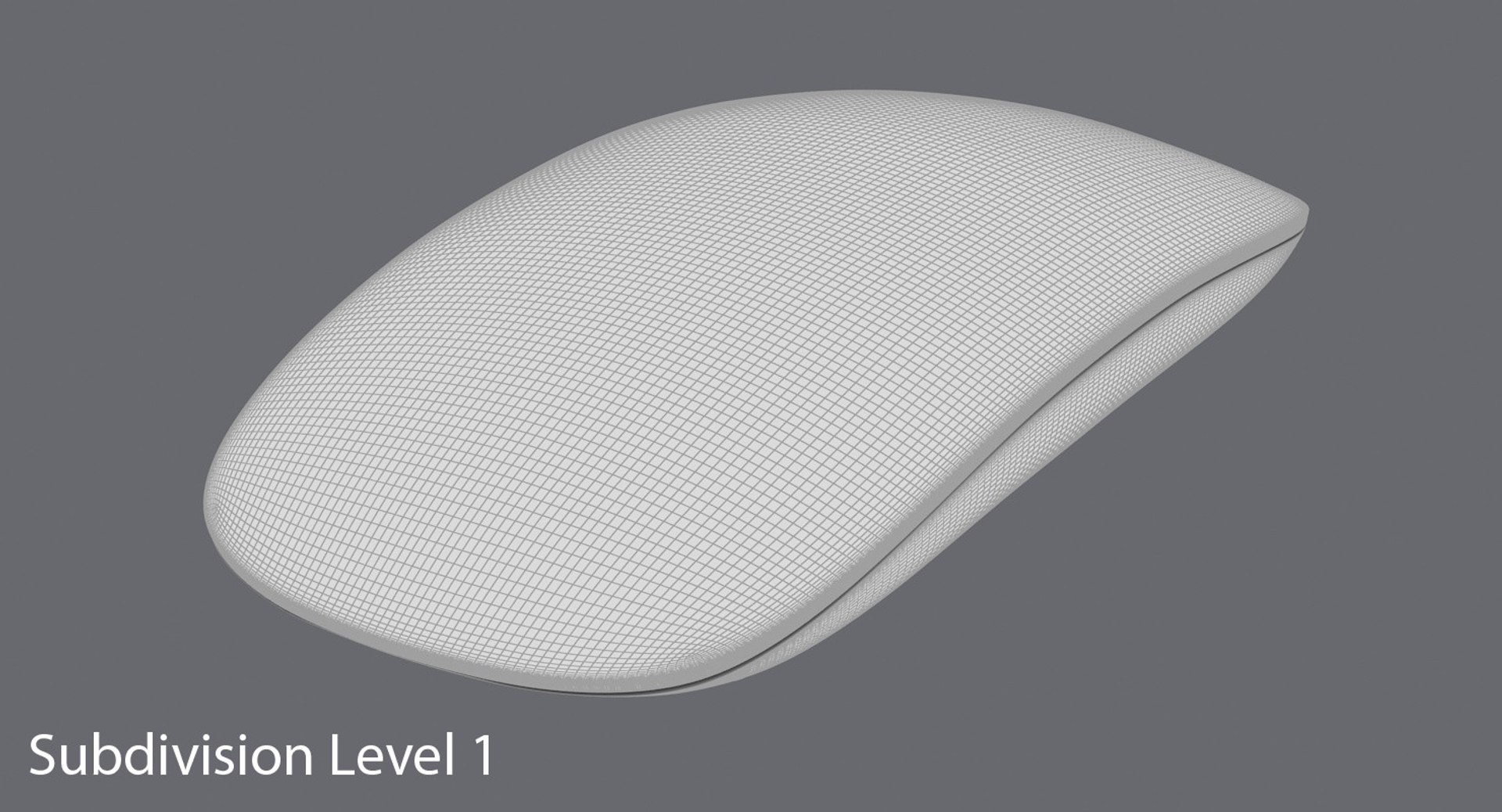 3d model apple magic mouse