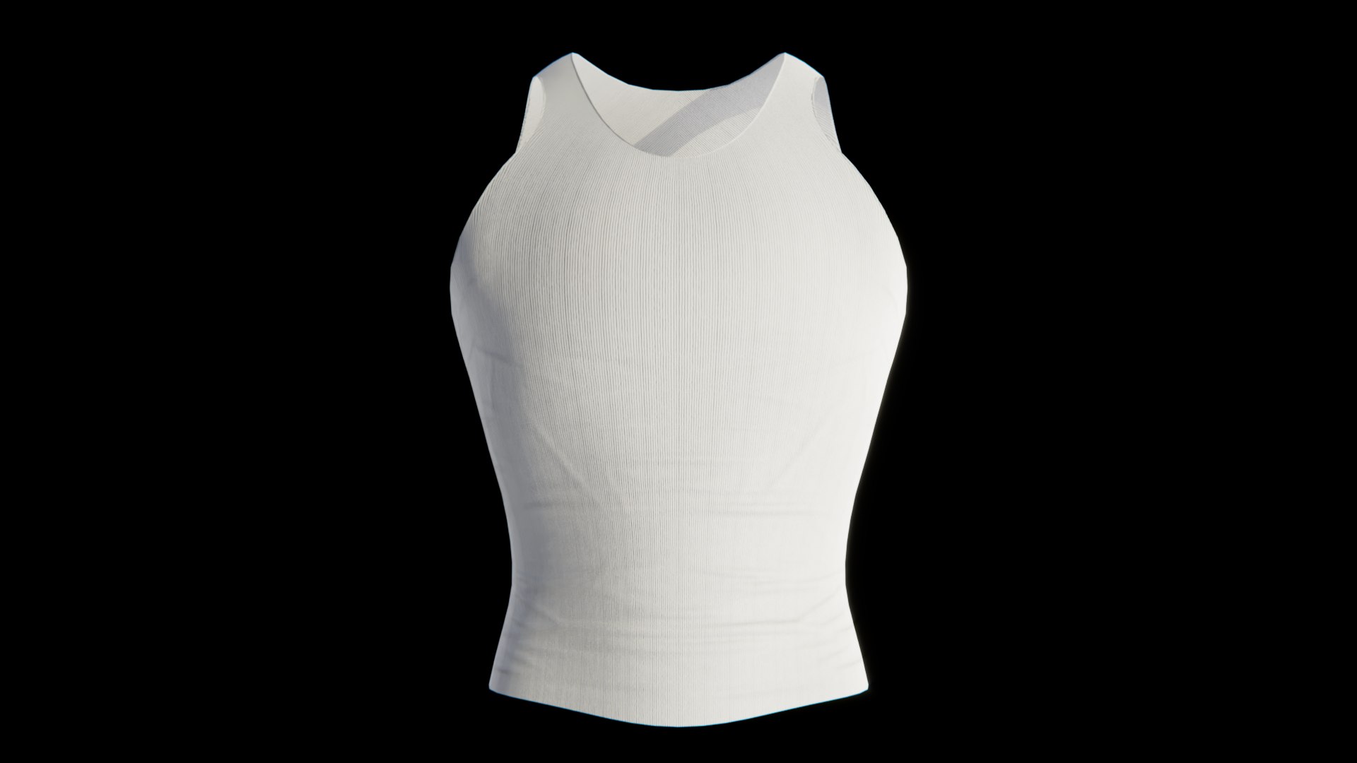 Tank Top 3D Model - TurboSquid 1961117