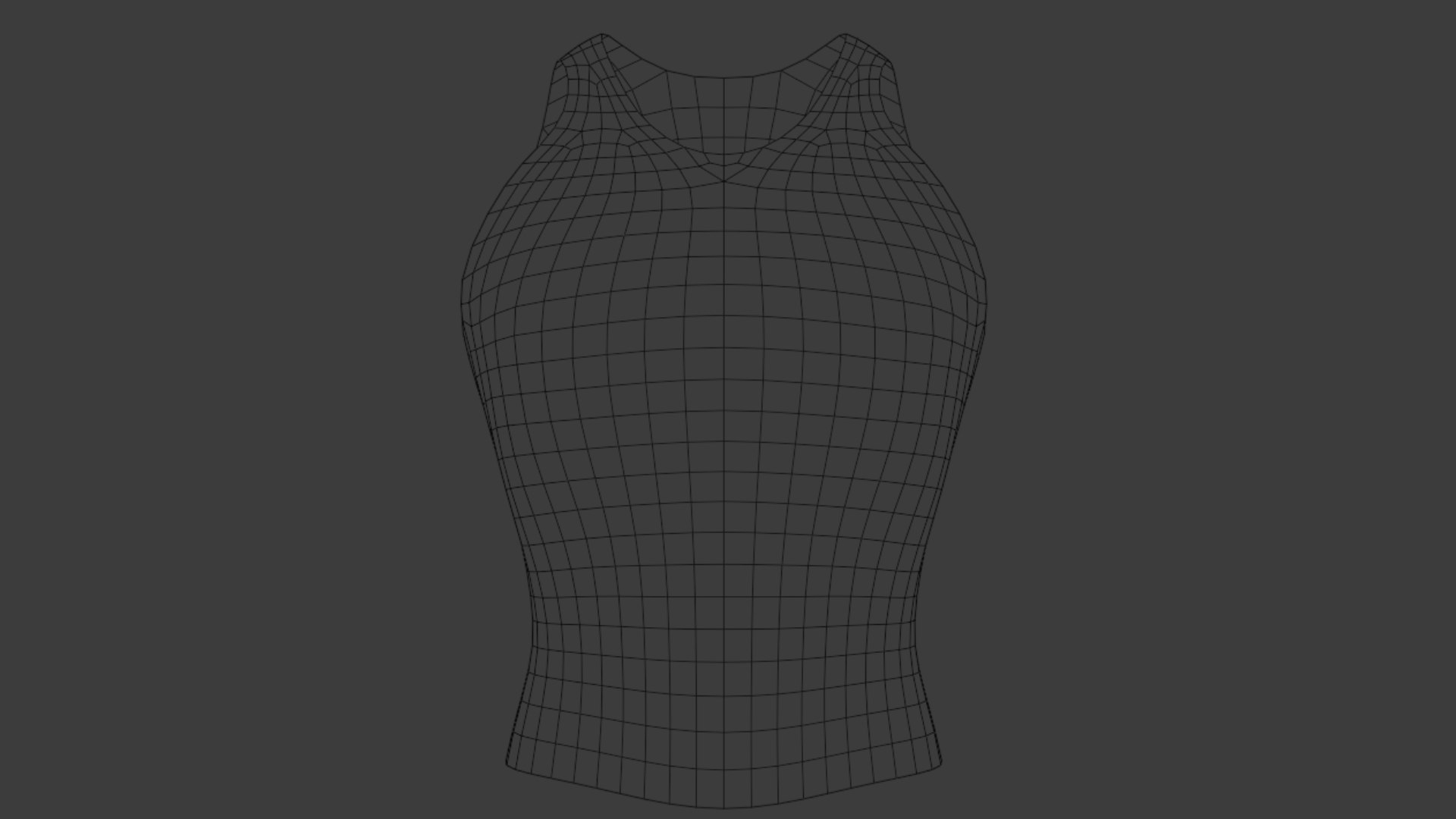 Tank Top 3D Model - TurboSquid 1961117