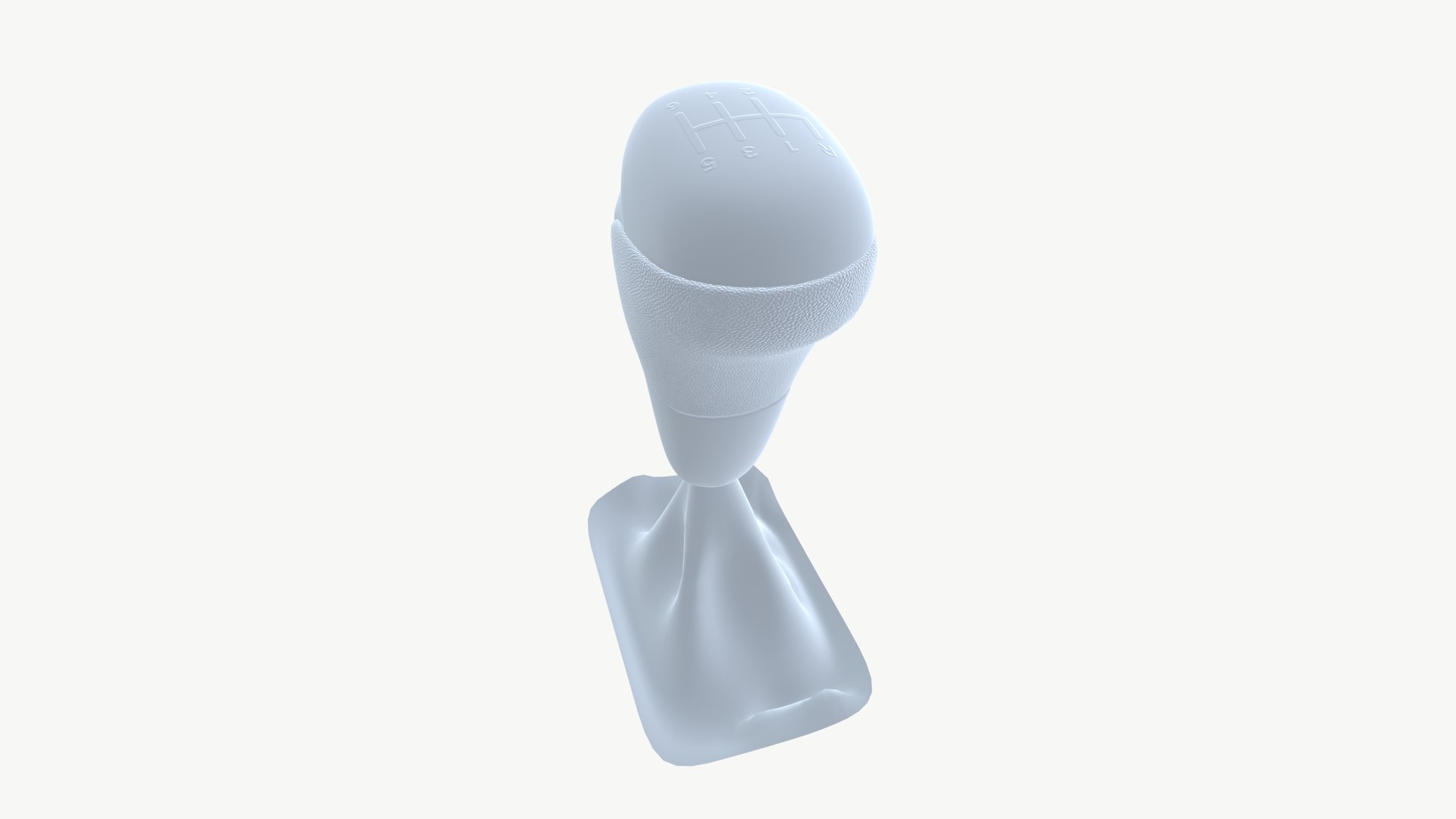6 Gear Shift 3D Model - TurboSquid 2276713