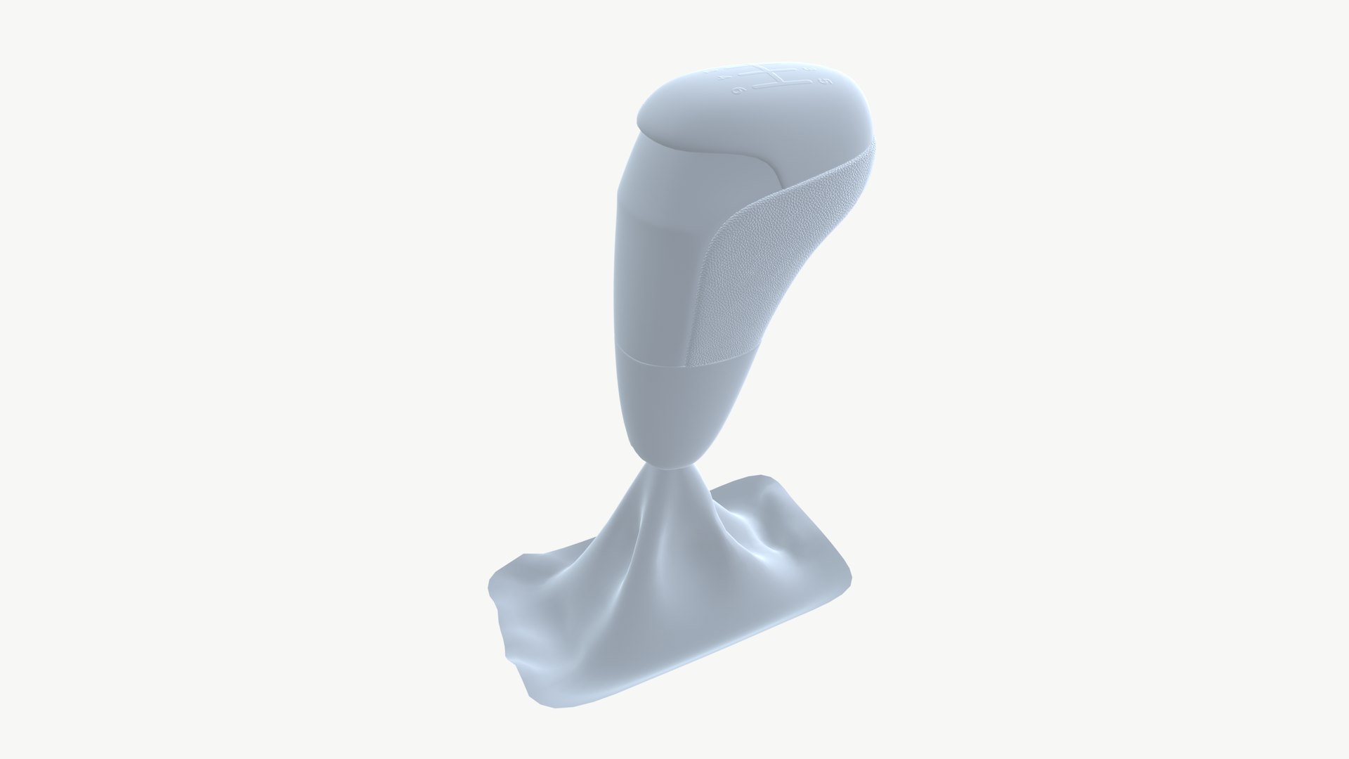 6 Gear Shift 3D Model - TurboSquid 2276713
