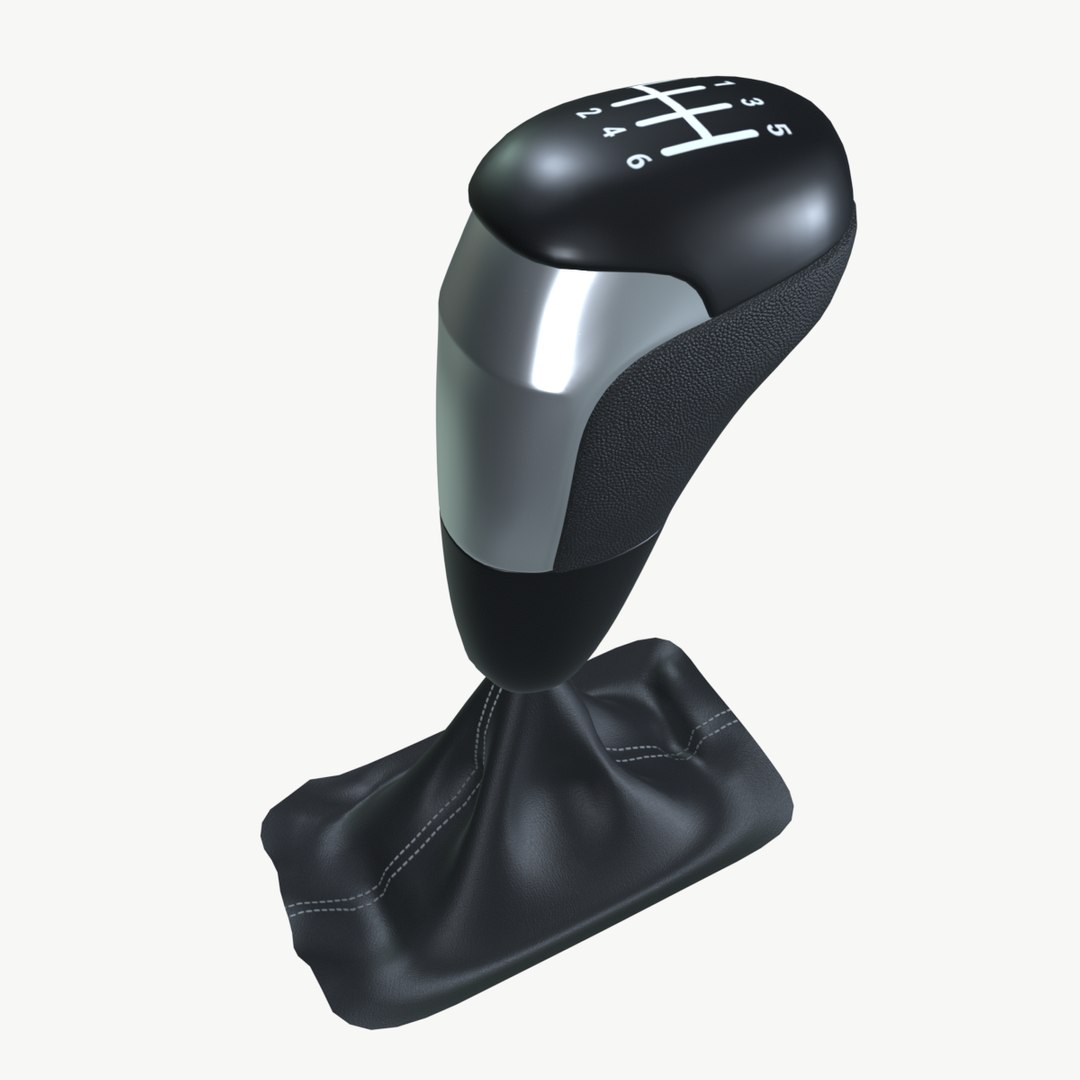 6 Gear Shift 3D Model - TurboSquid 2276713