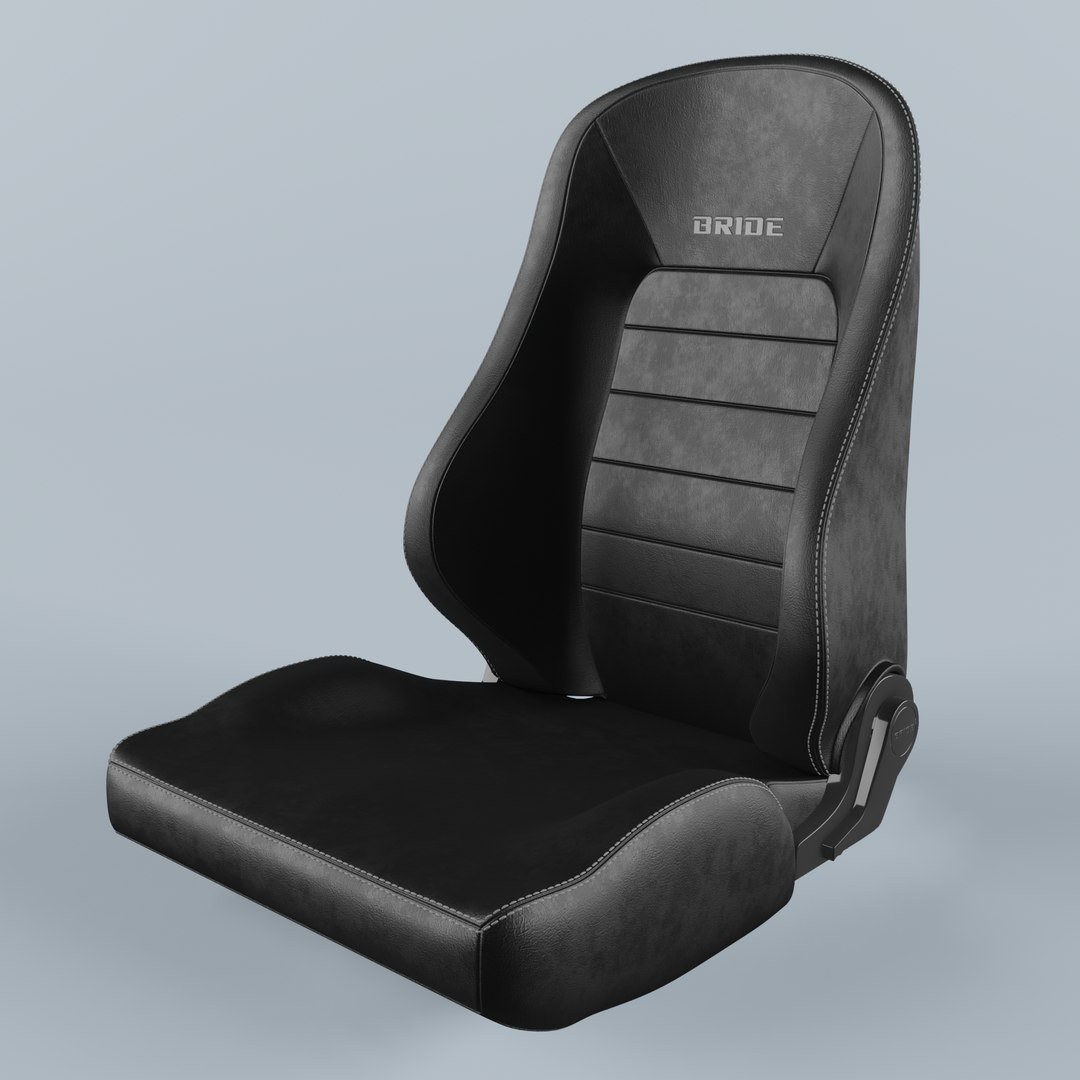 BRIDE EUROSTER II SPORTE Black Seat 3D Model - TurboSquid 1791302