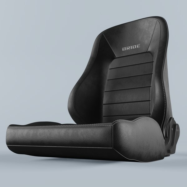 BRIDE EUROSTER II SPORTE Black Seat 3D model - TurboSquid 1791302