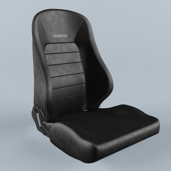 BRIDE EUROSTER II SPORTE Black Seat 3D model - TurboSquid 1791302