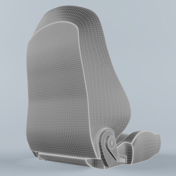 BRIDE EUROSTER II SPORTE Black Seat 3D model - TurboSquid 1791302