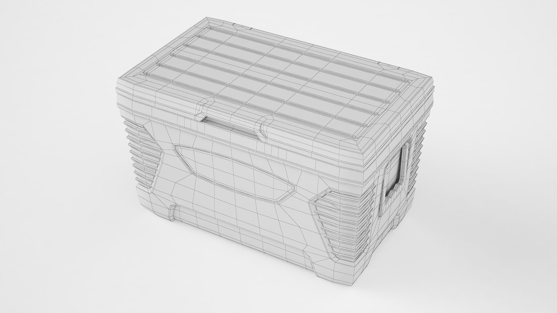 Ice Cooler Box 04 3D Model - TurboSquid 2218518