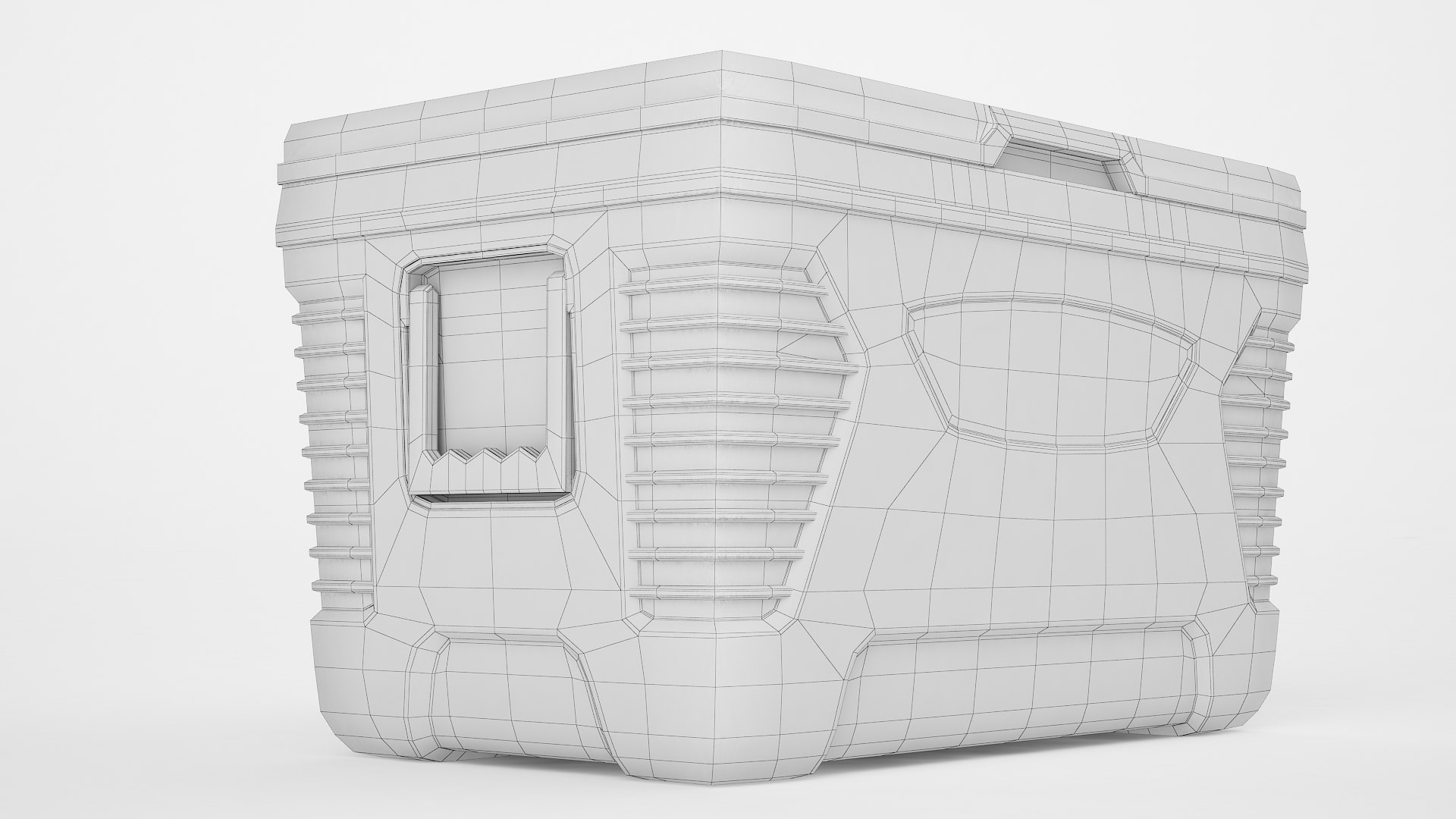 Ice Cooler Box 04 3D Model - TurboSquid 2218518