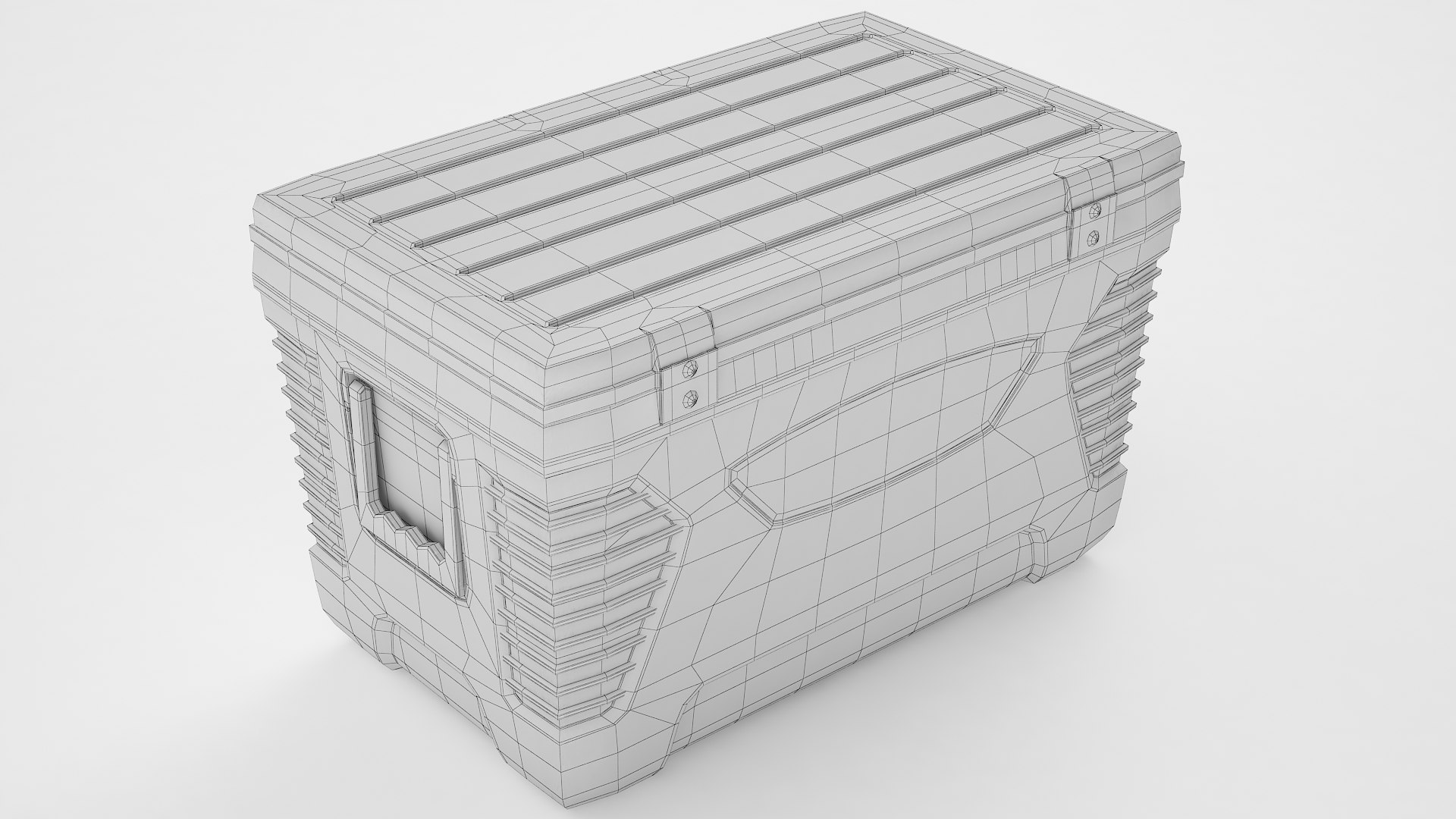 Ice Cooler Box 04 3D Model - TurboSquid 2218518