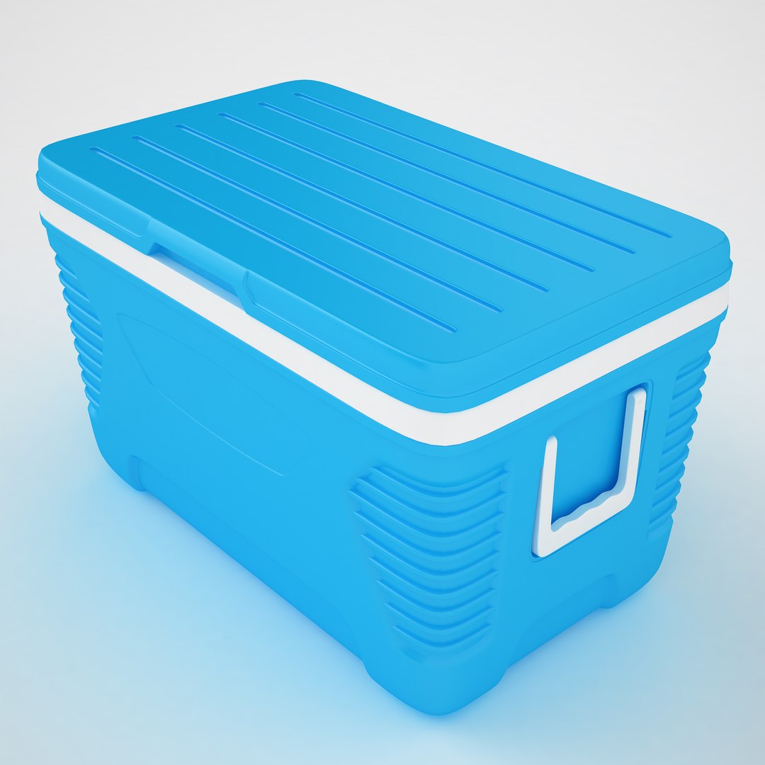 Ice Cooler Box 04 3D Model - TurboSquid 2218518