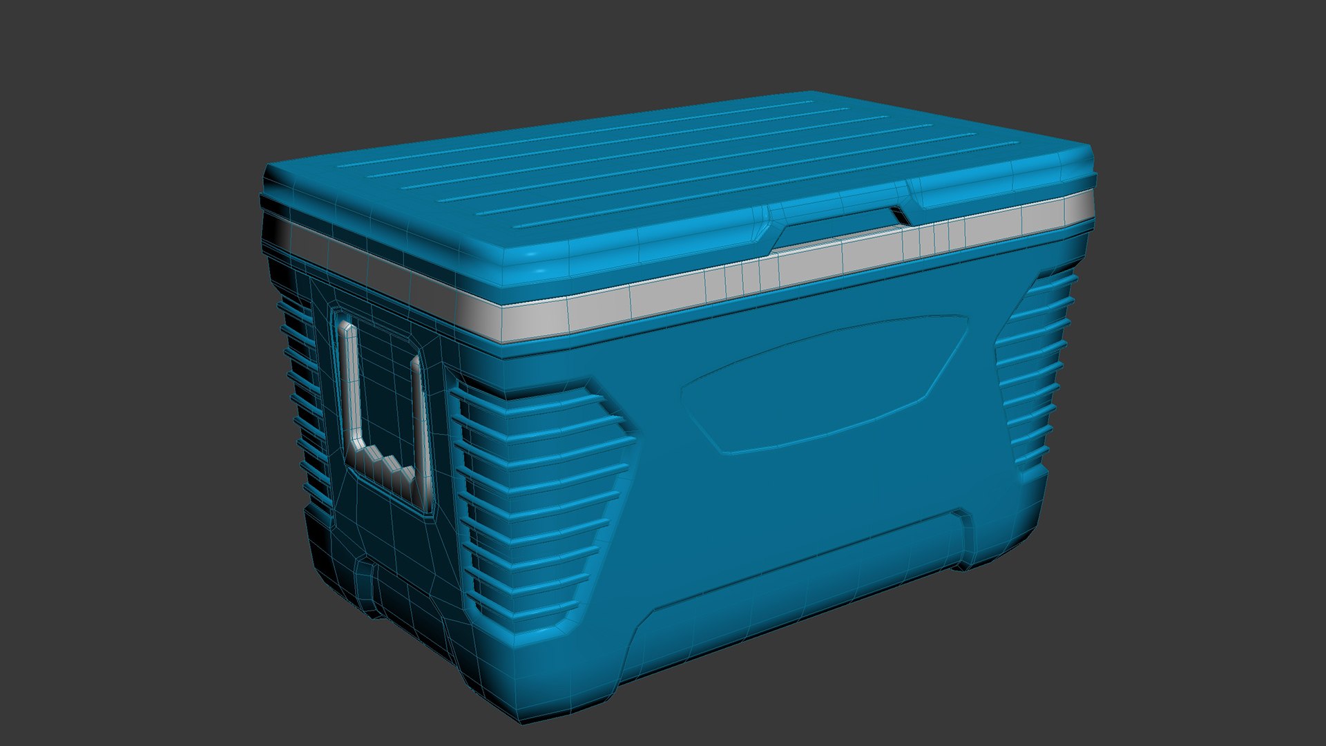 Ice Cooler Box 04 3D Model - TurboSquid 2218518
