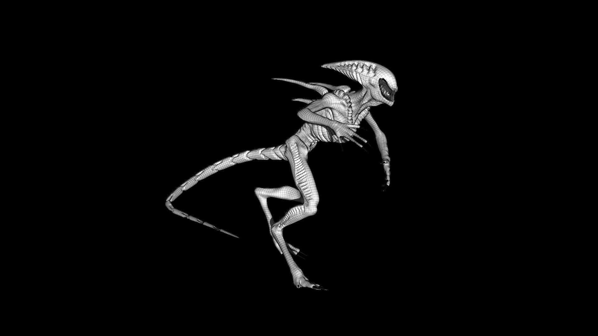 Xenomorph Deacon Model - TurboSquid 2163336