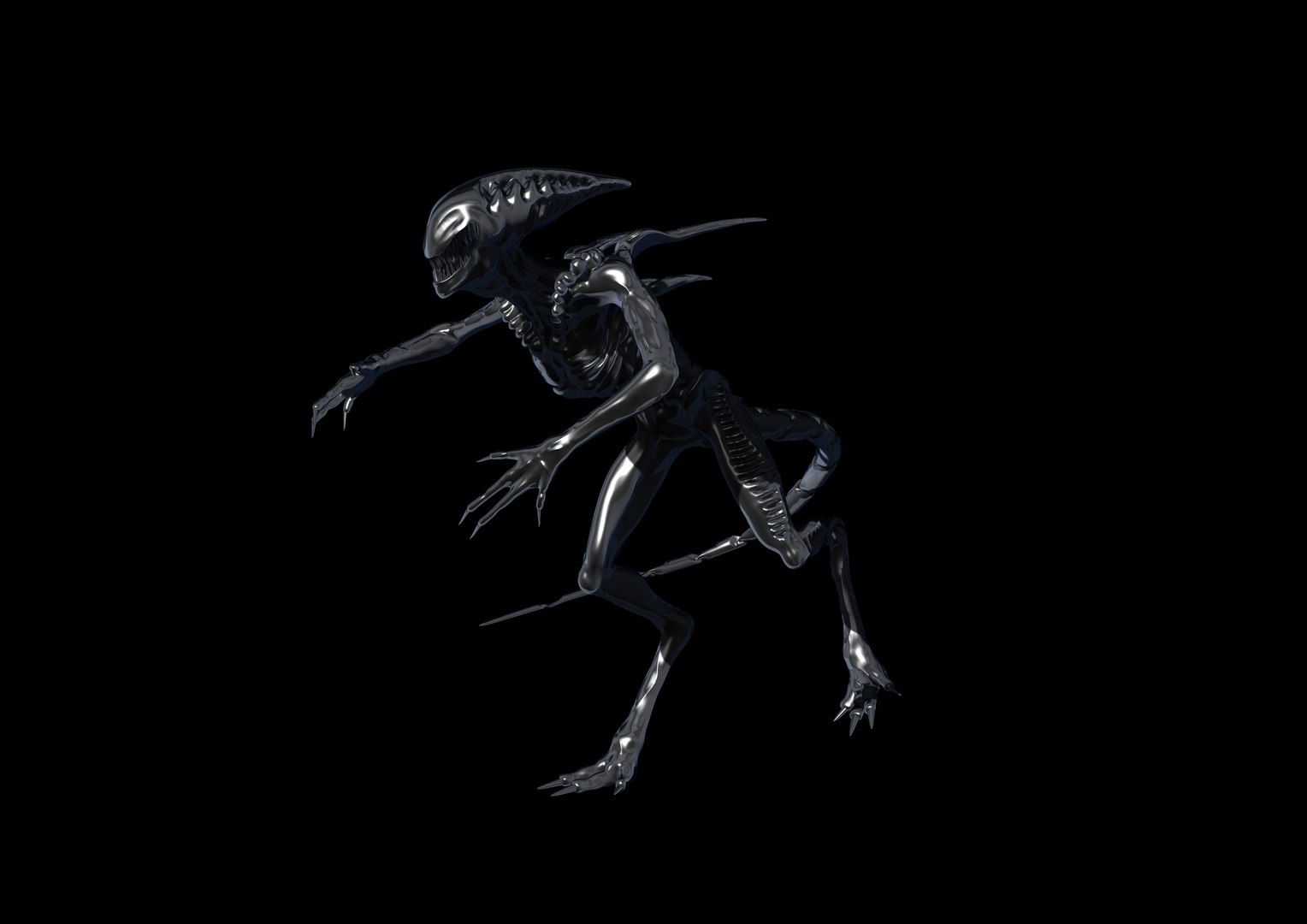 Xenomorph Deacon Model - TurboSquid 2163336