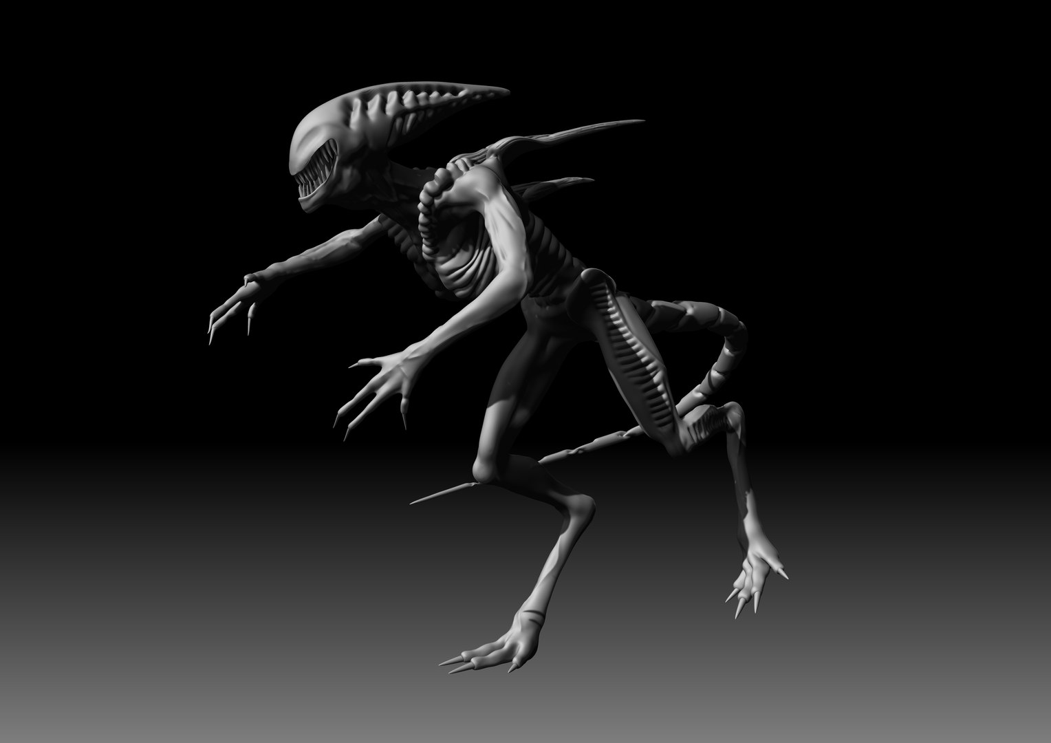 Xenomorph Deacon Model - TurboSquid 2163336