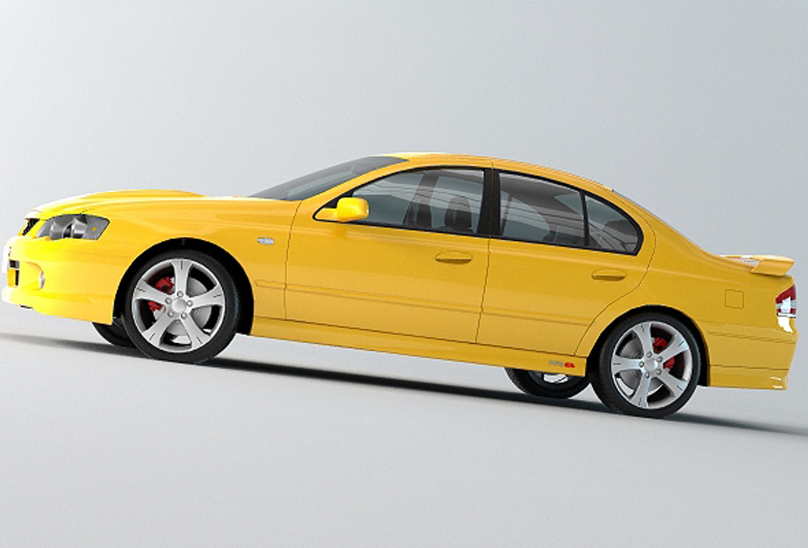 Falcon Xr8 3d Max