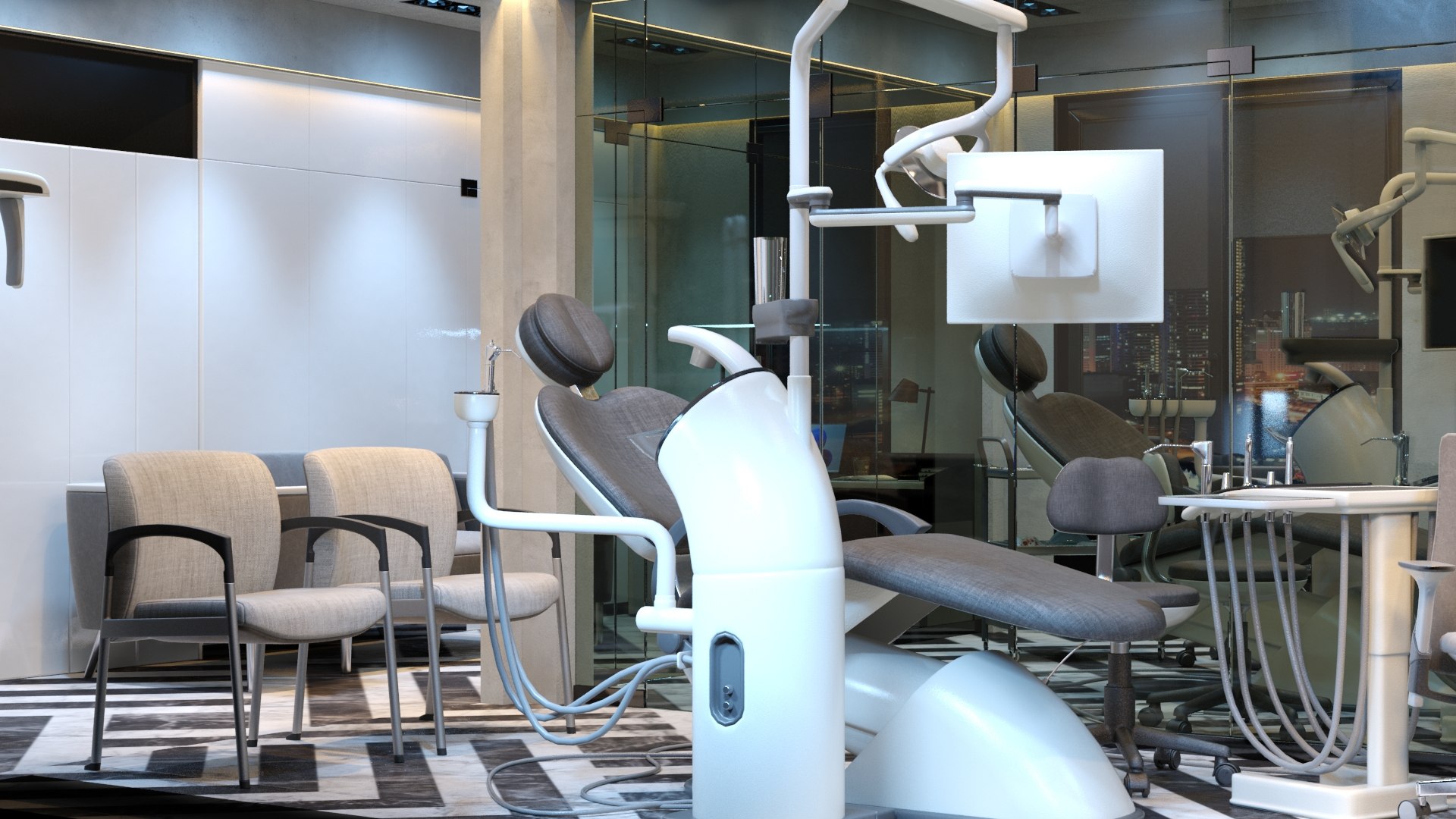 Dentist Big Office 3D Model - TurboSquid 2280623