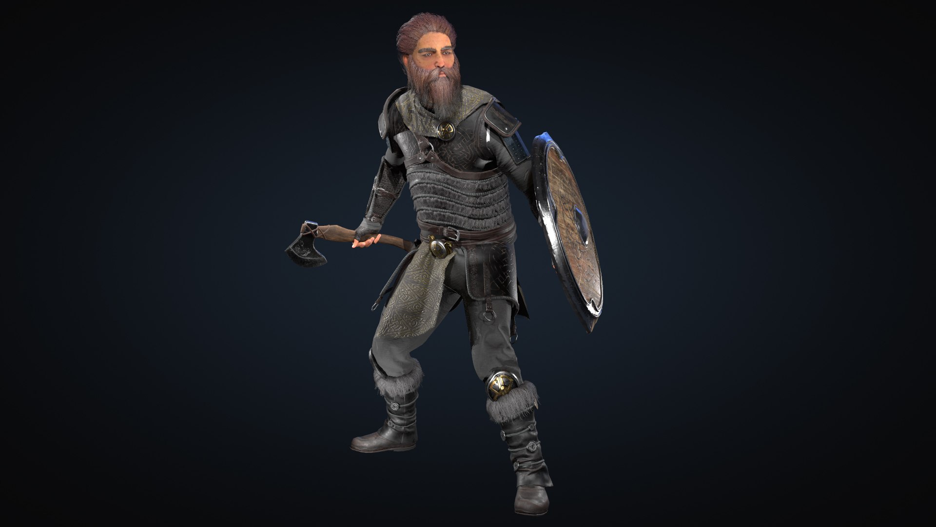 Viking Model - TurboSquid 2015938