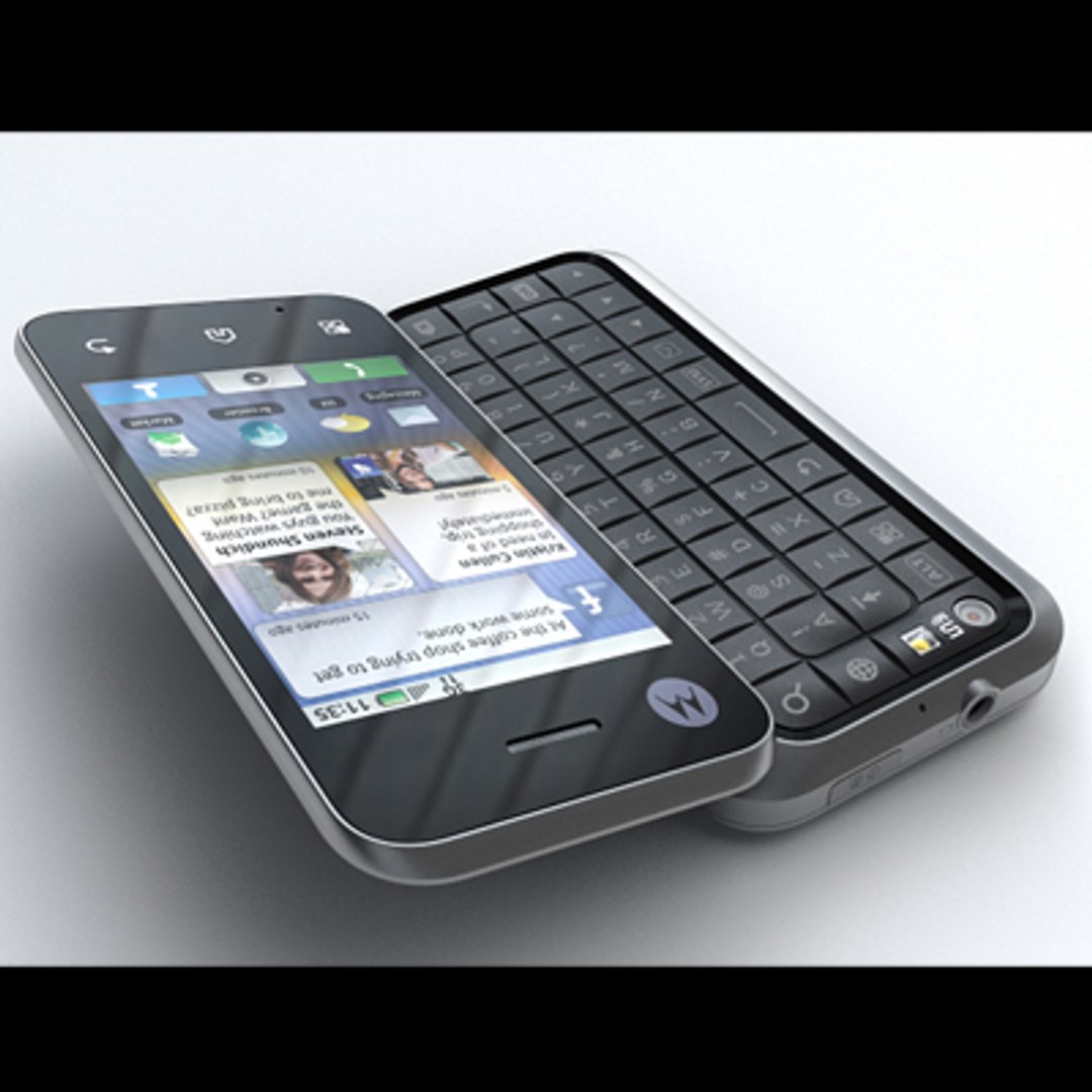3d Model Of Motorola Backflip