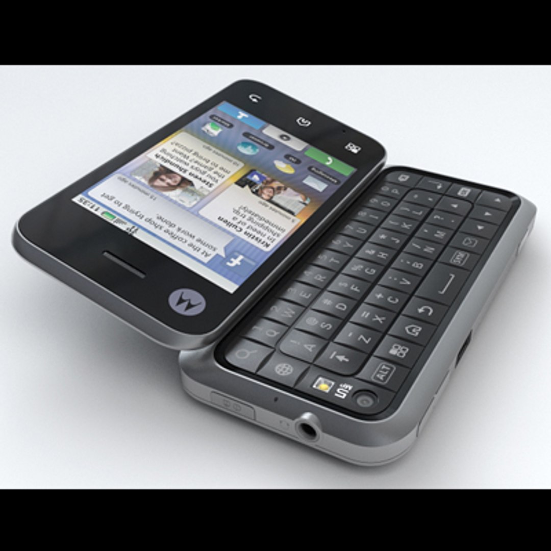 3d Model Of Motorola Backflip