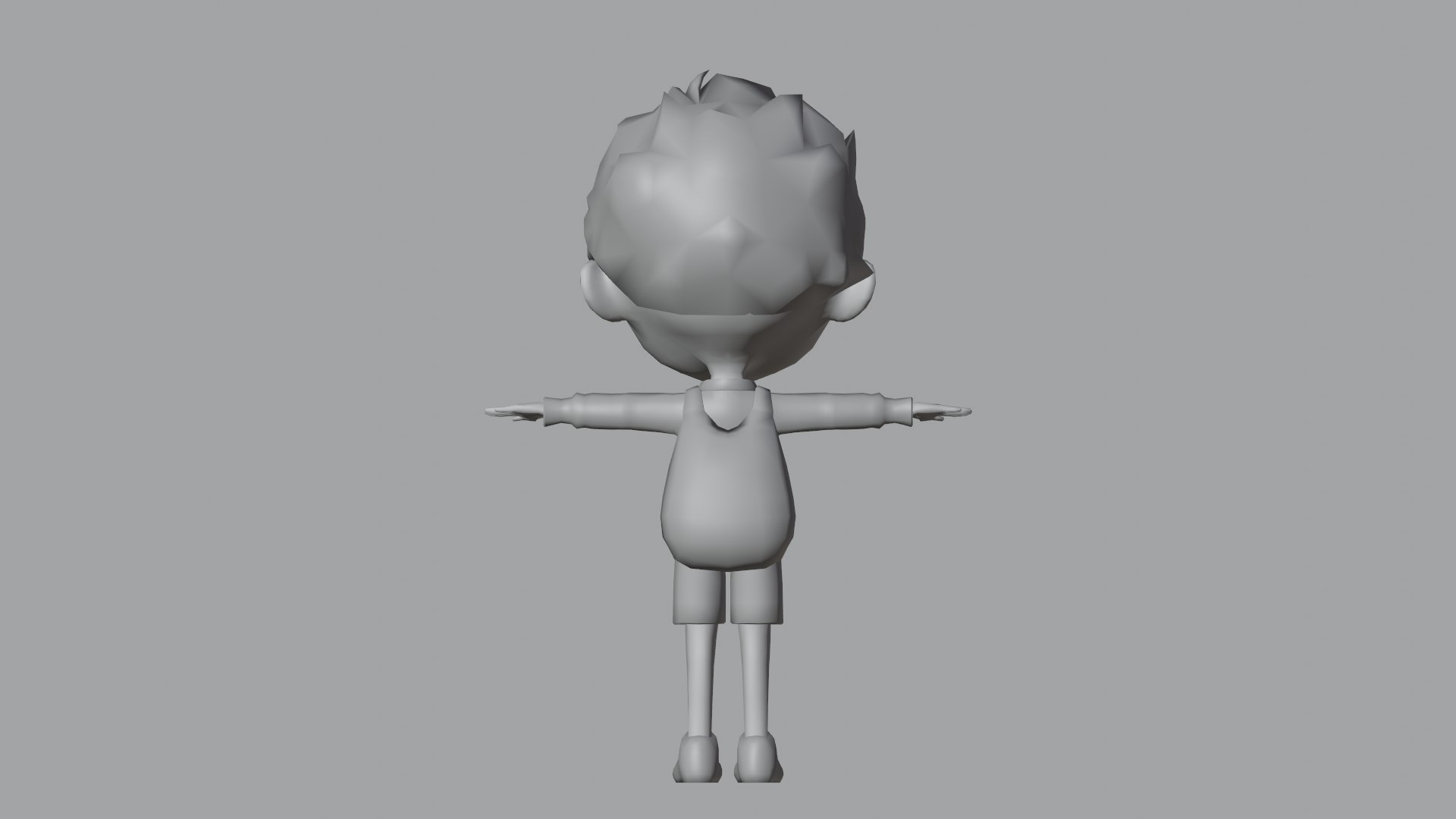 Cartoon Character School Kid 2 3D - TurboSquid 1889512