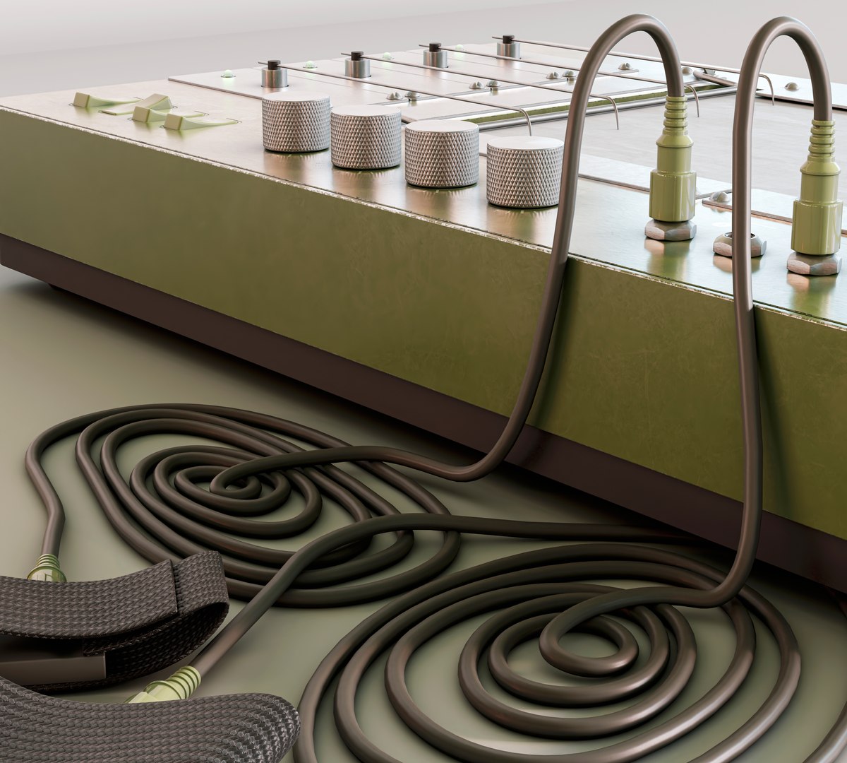 Polygraph Lie Detector Kit 3D - TurboSquid 2072225