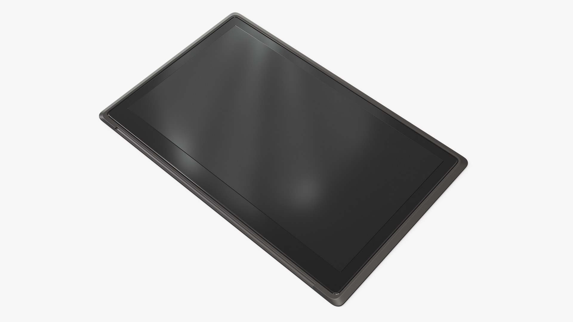 15 Inch Laptop LCD Screen Panel Black 3D Model - TurboSquid 2473676