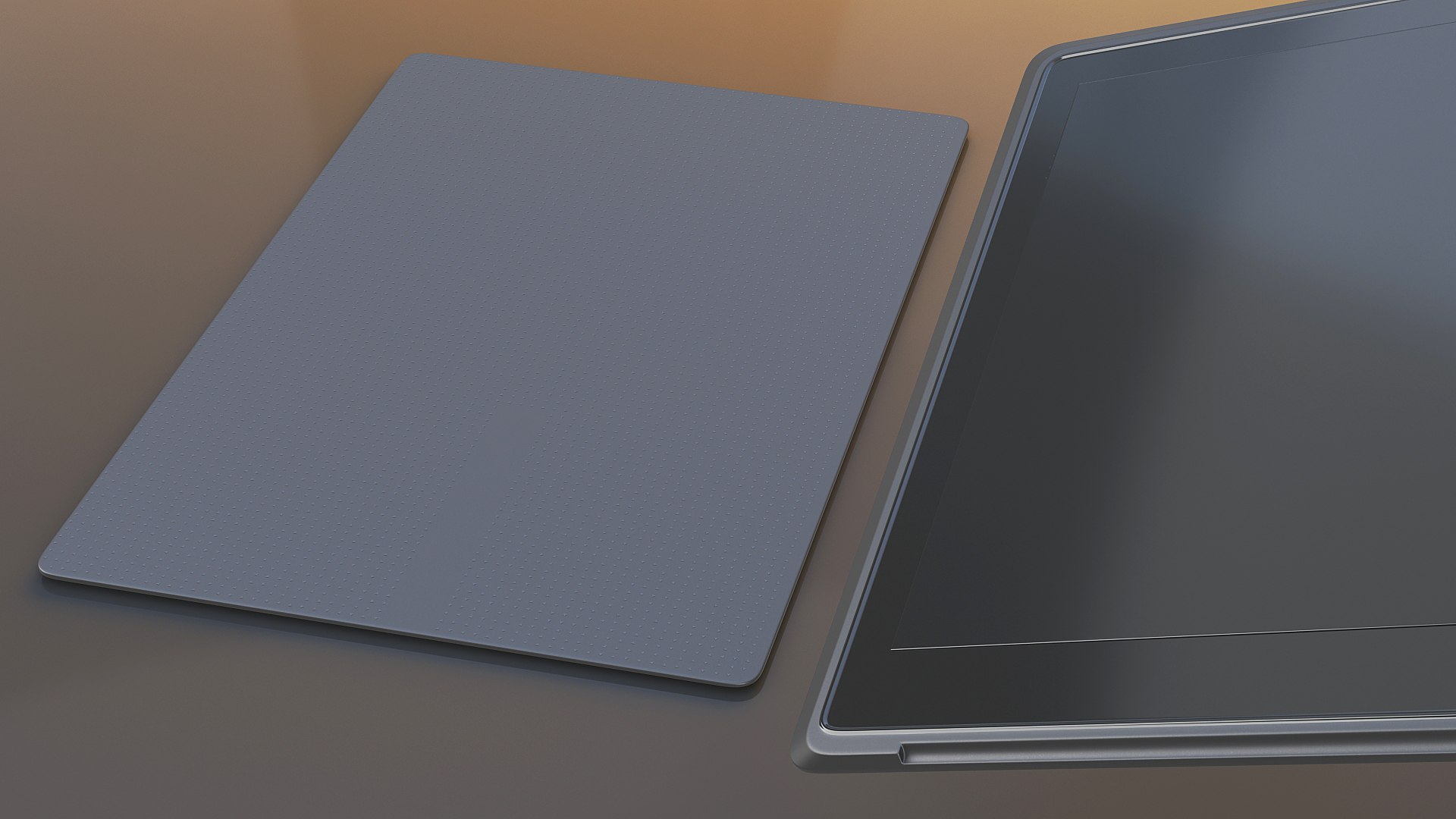 15 Inch Laptop LCD Screen Panel Black 3D Model - TurboSquid 2473676