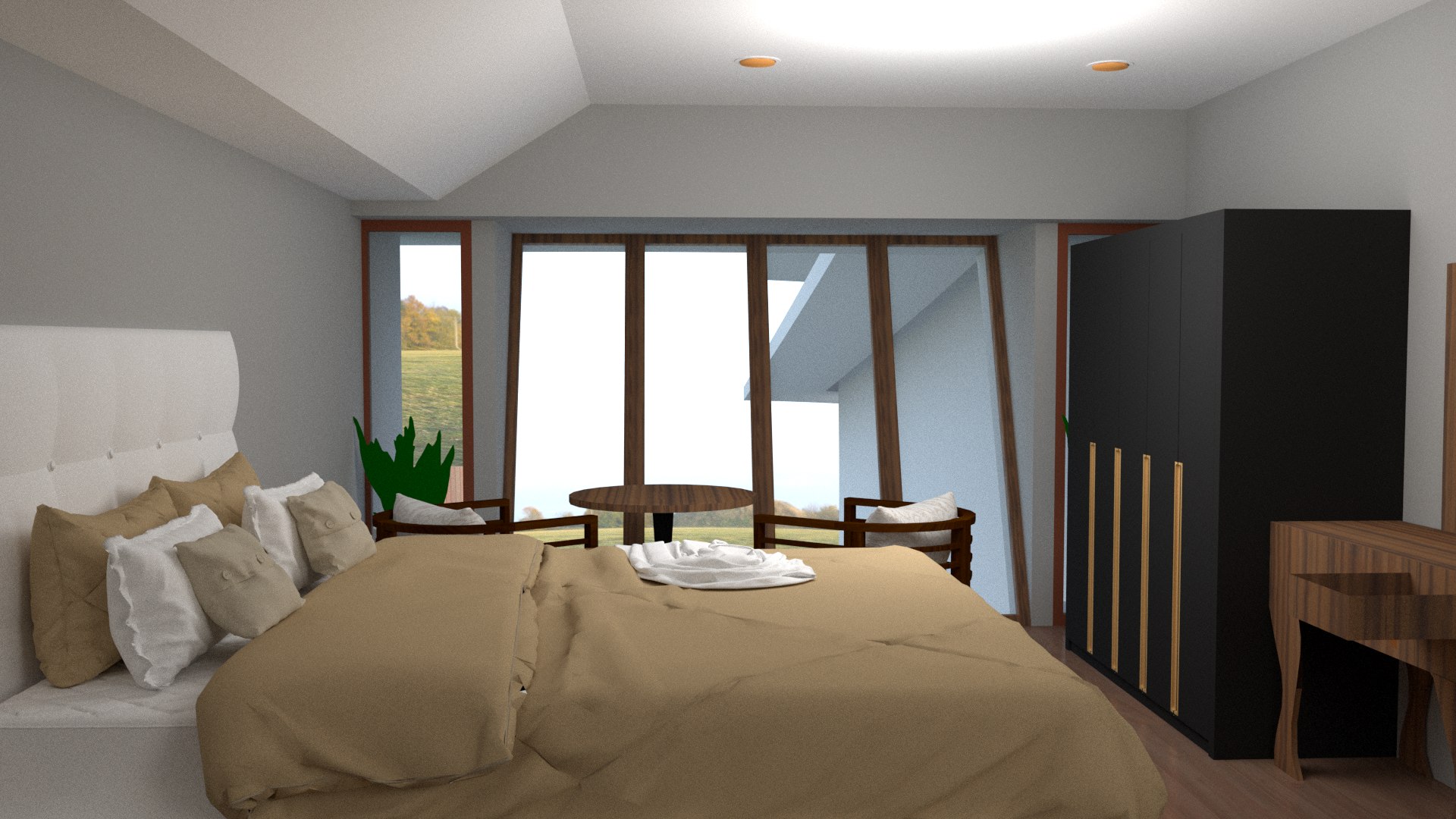 3D Modern House Design Model - TurboSquid 2078661