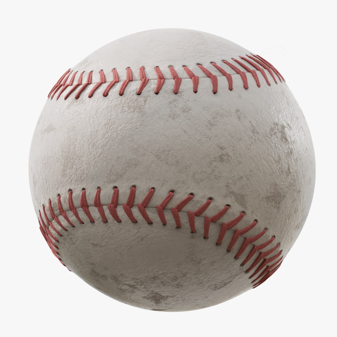 3D Used Baseball Without Logos - TurboSquid 2261497