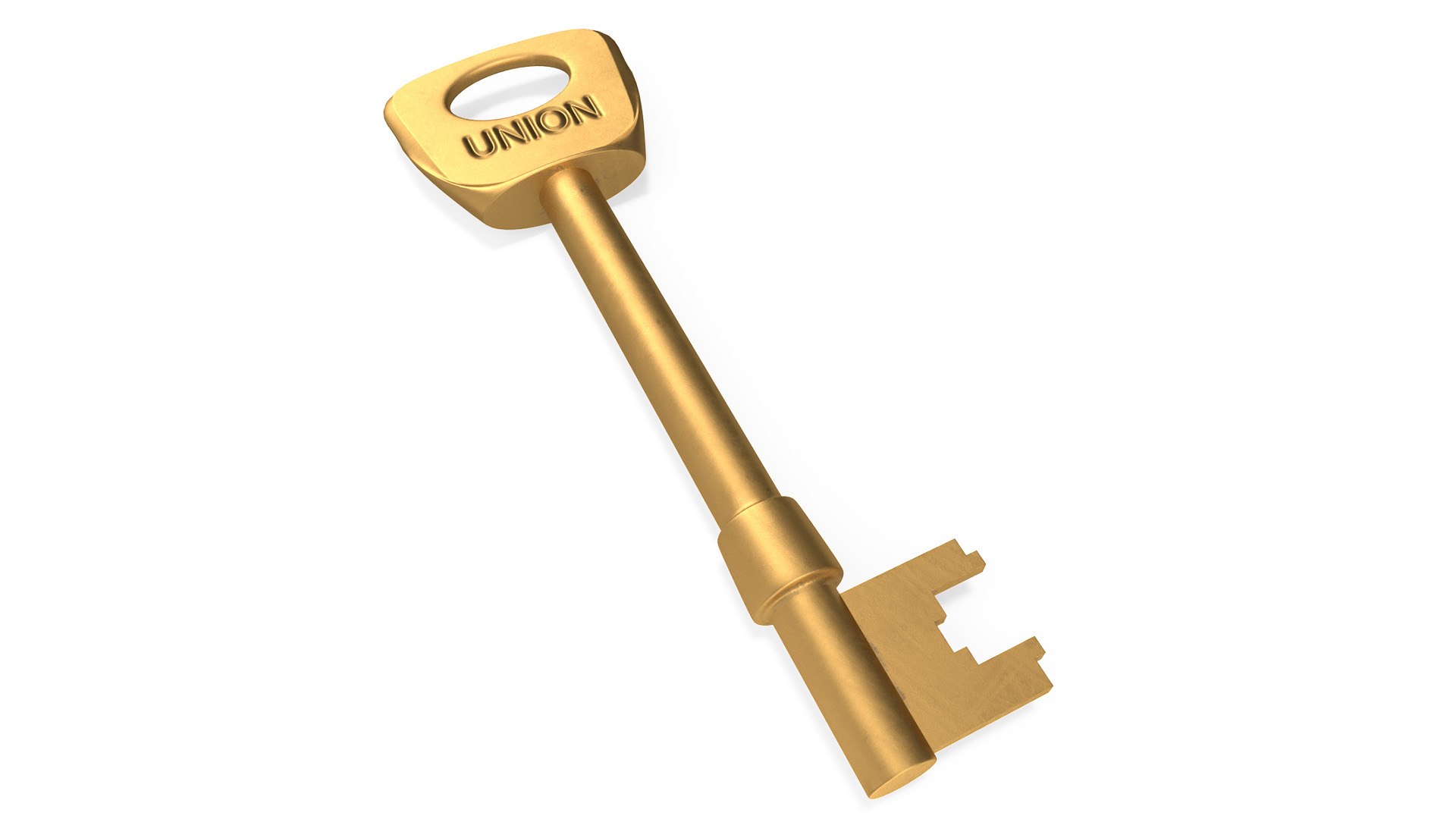 Gold Key 3D - TurboSquid 2222402