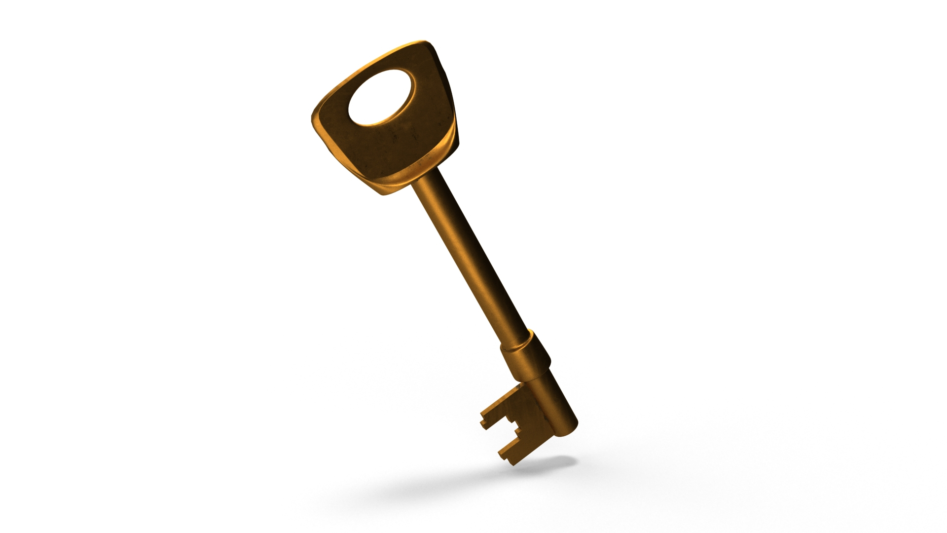 Gold Key 3D - TurboSquid 2222402
