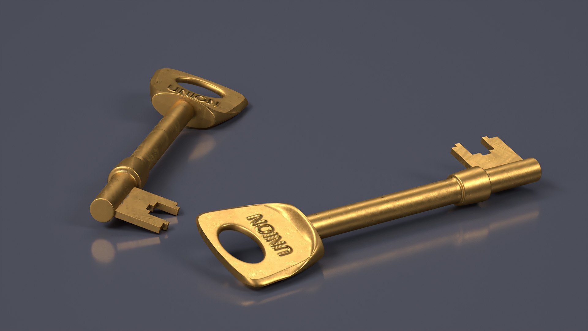 Gold Key 3D - TurboSquid 2222402