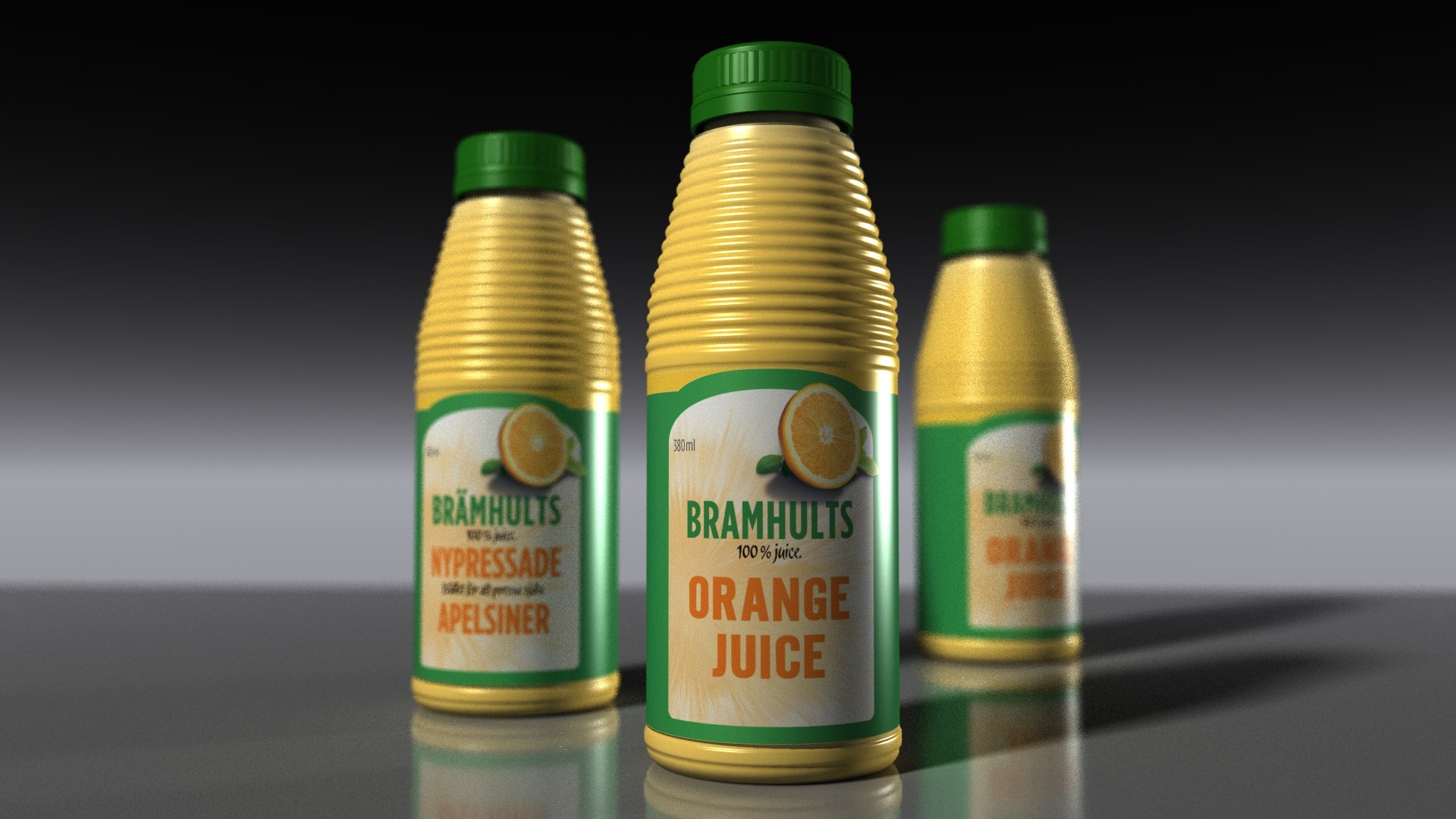 3D Orange Juice Model - TurboSquid 2040804