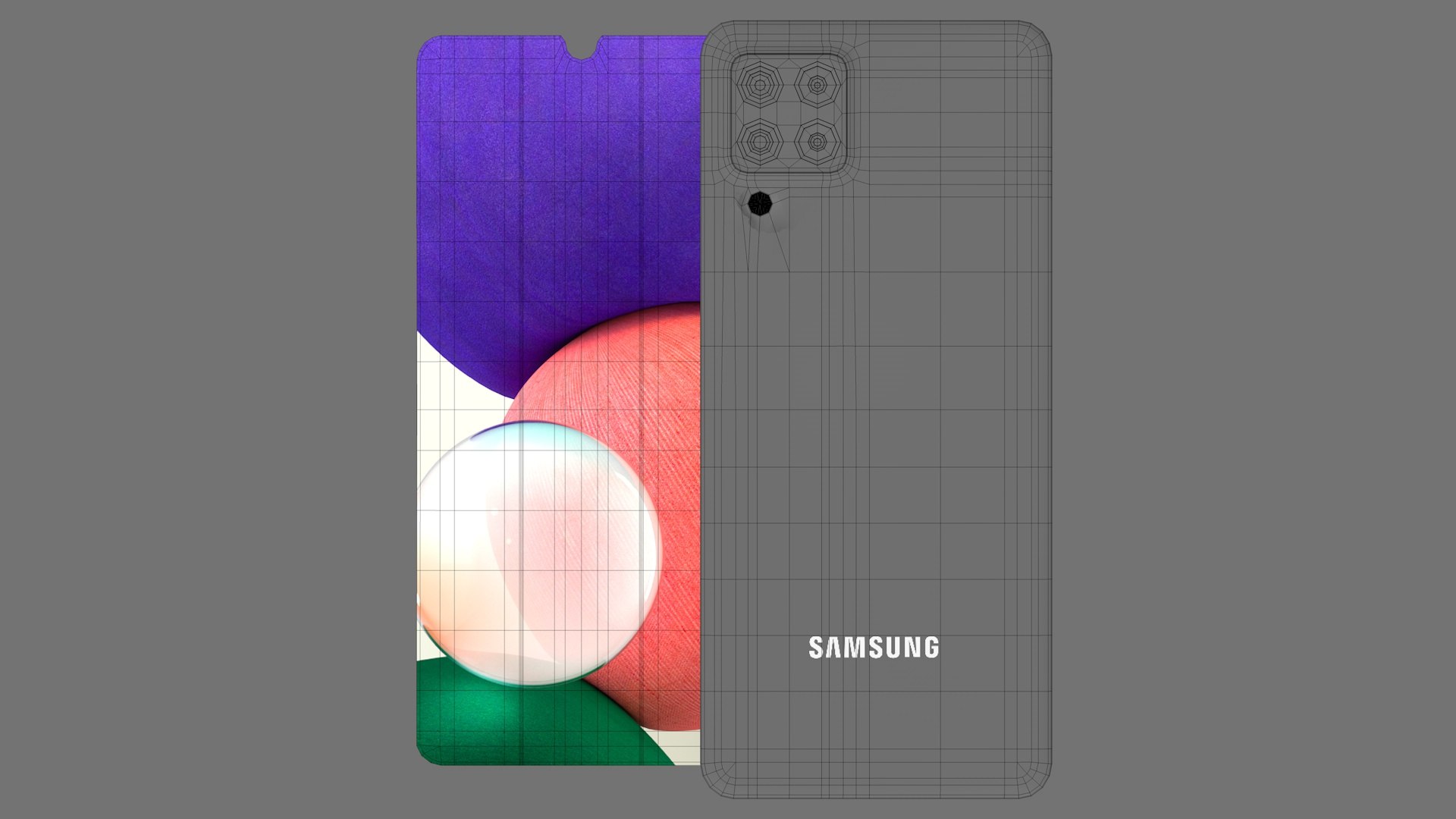 Samsung Galaxy A52 Mint 3D Model - TurboSquid 1744805