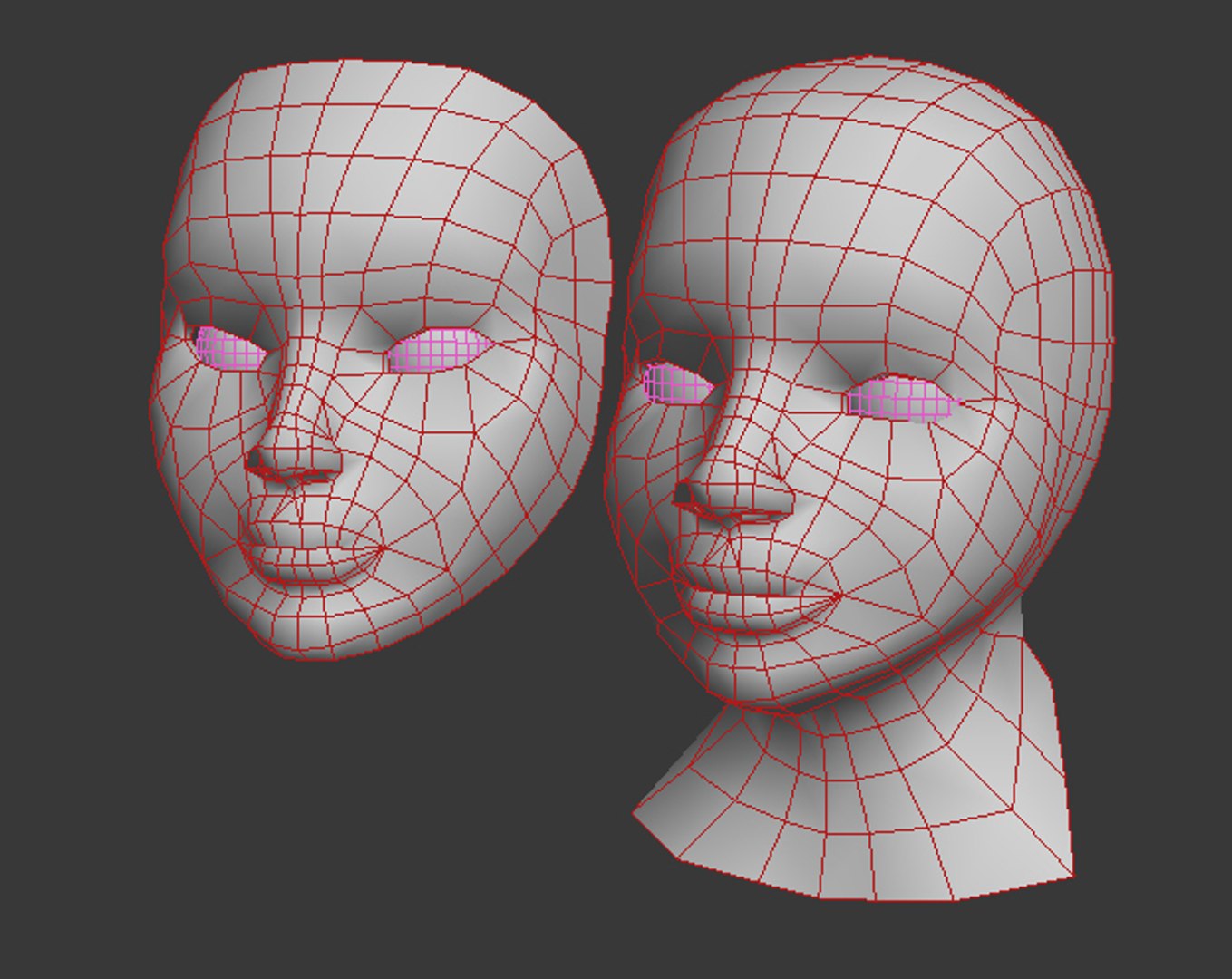 Mask Doll 3d Model