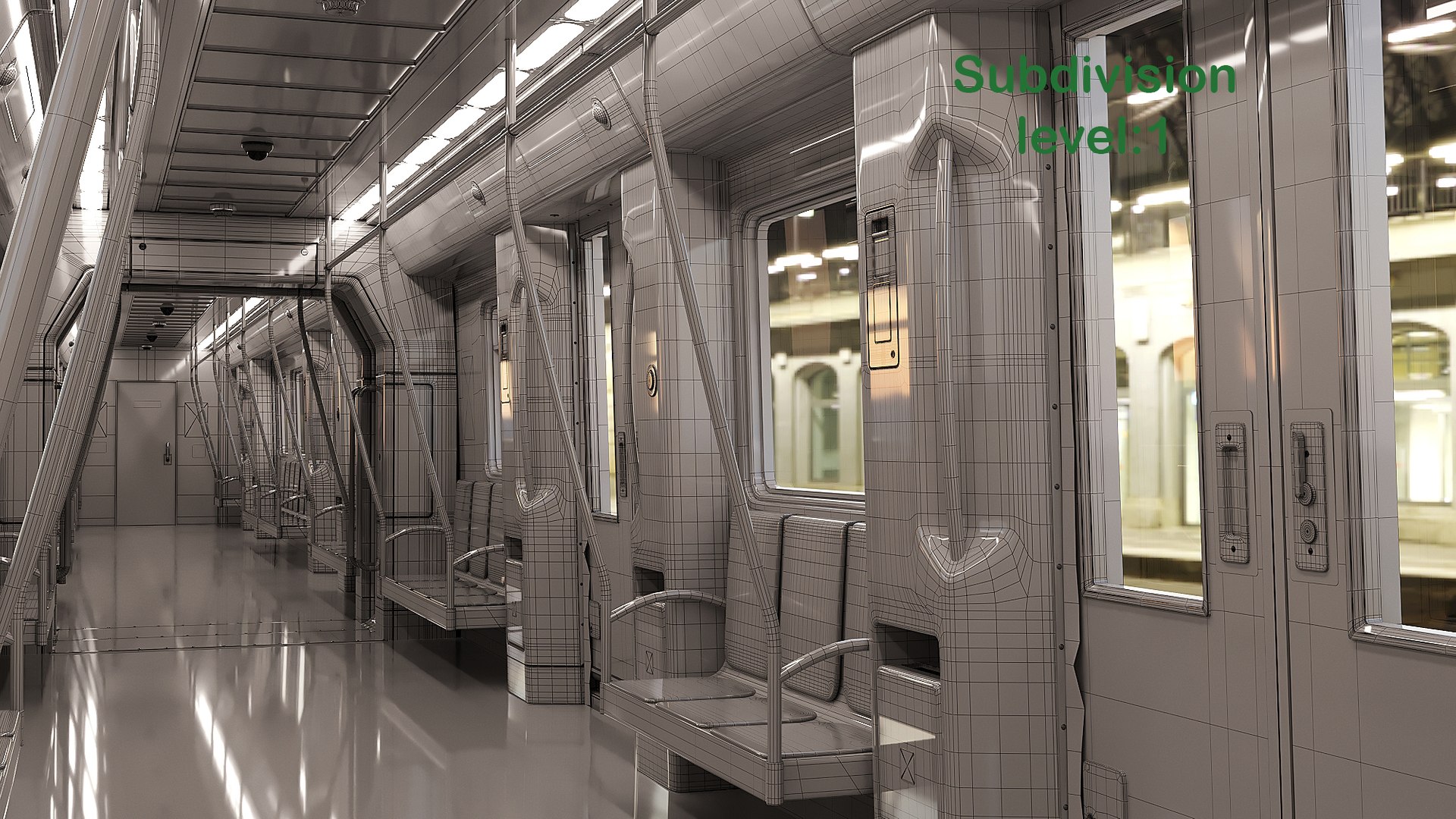 STADLER METRO TRAINS SERIES 4300 model - TurboSquid 2176173