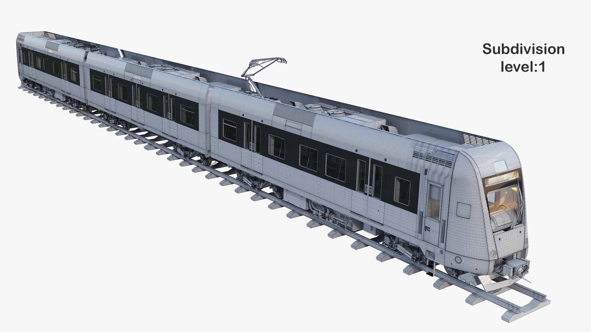 STADLER METRO TRAINS SERIES 4300 model - TurboSquid 2176173