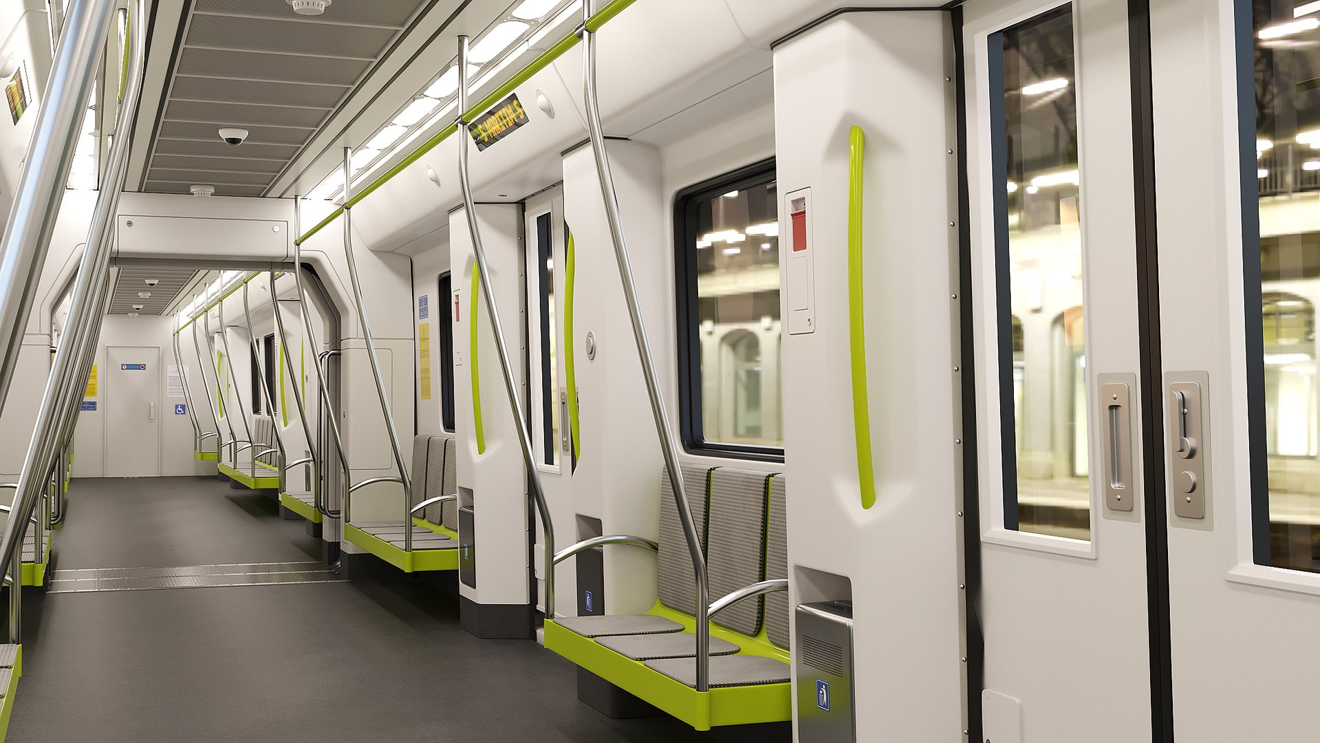 STADLER METRO TRAINS SERIES 4300 model - TurboSquid 2176173