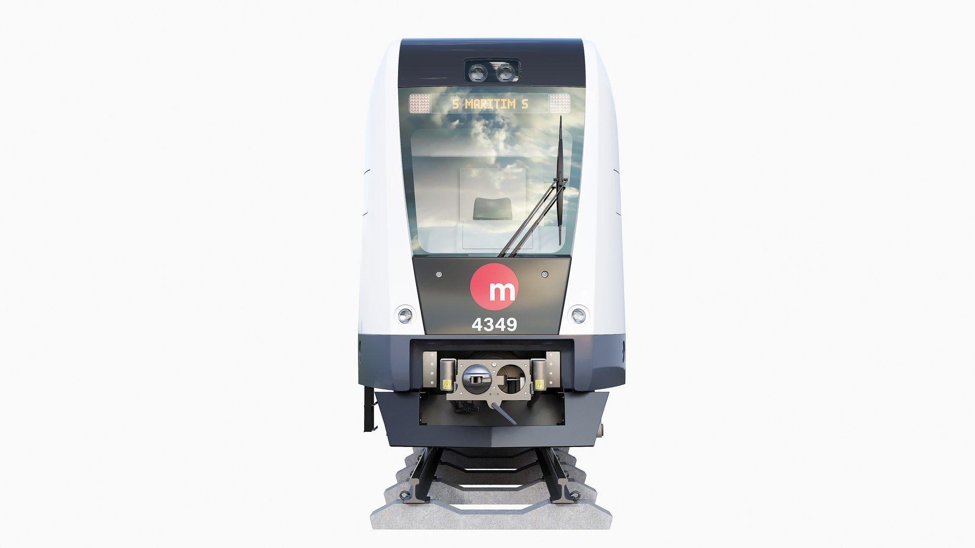 STADLER METRO TRAINS SERIES 4300 model - TurboSquid 2176173