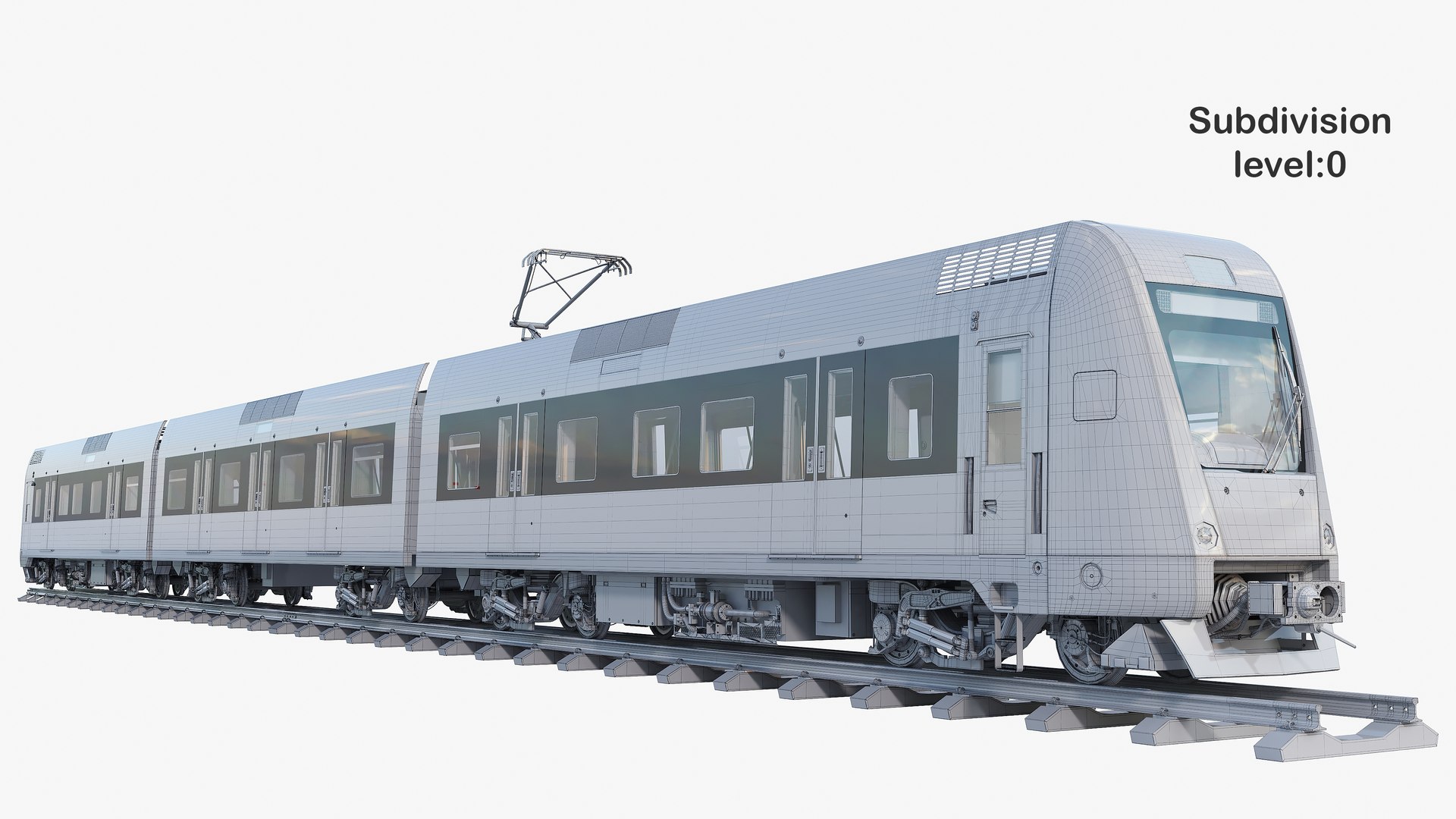 STADLER METRO TRAINS SERIES 4300 model - TurboSquid 2176173