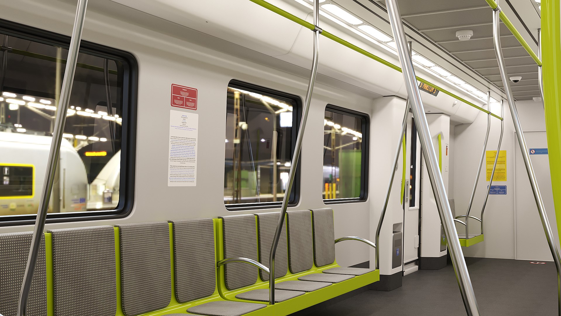 STADLER METRO TRAINS SERIES 4300 model - TurboSquid 2176173