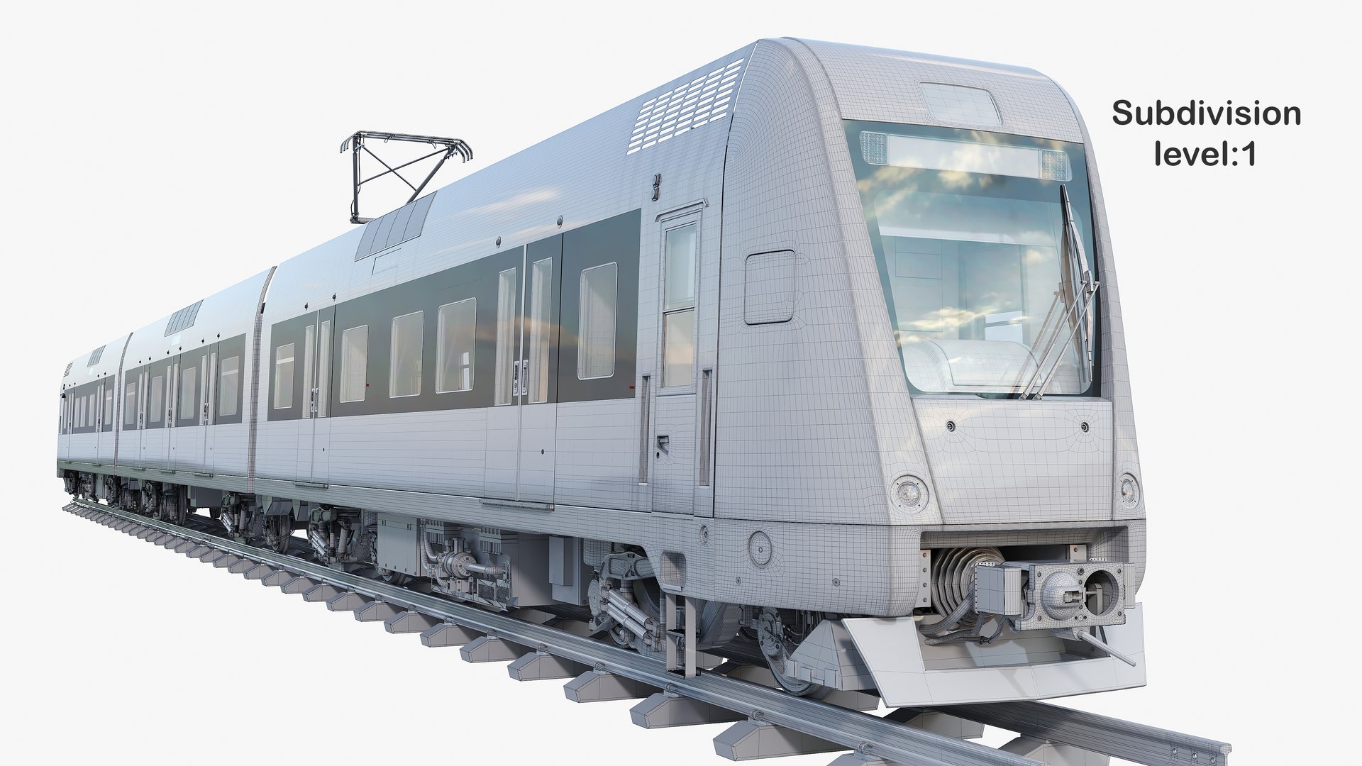 STADLER METRO TRAINS SERIES 4300 model - TurboSquid 2176173