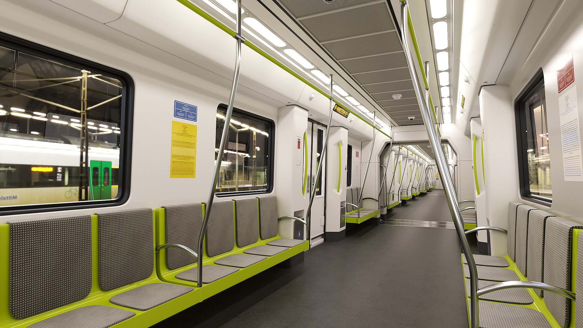 STADLER METRO TRAINS SERIES 4300 model - TurboSquid 2176173