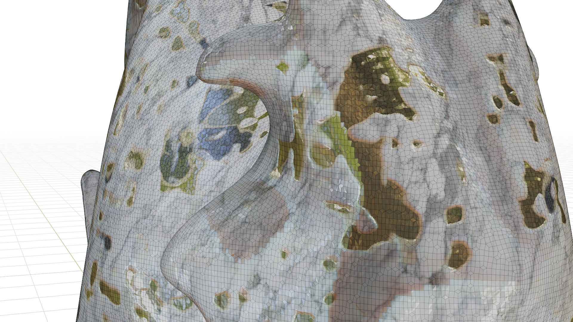 Flashy Cat Fluid Art Sculpture With PBR Textures And HDRI Background 3D ...