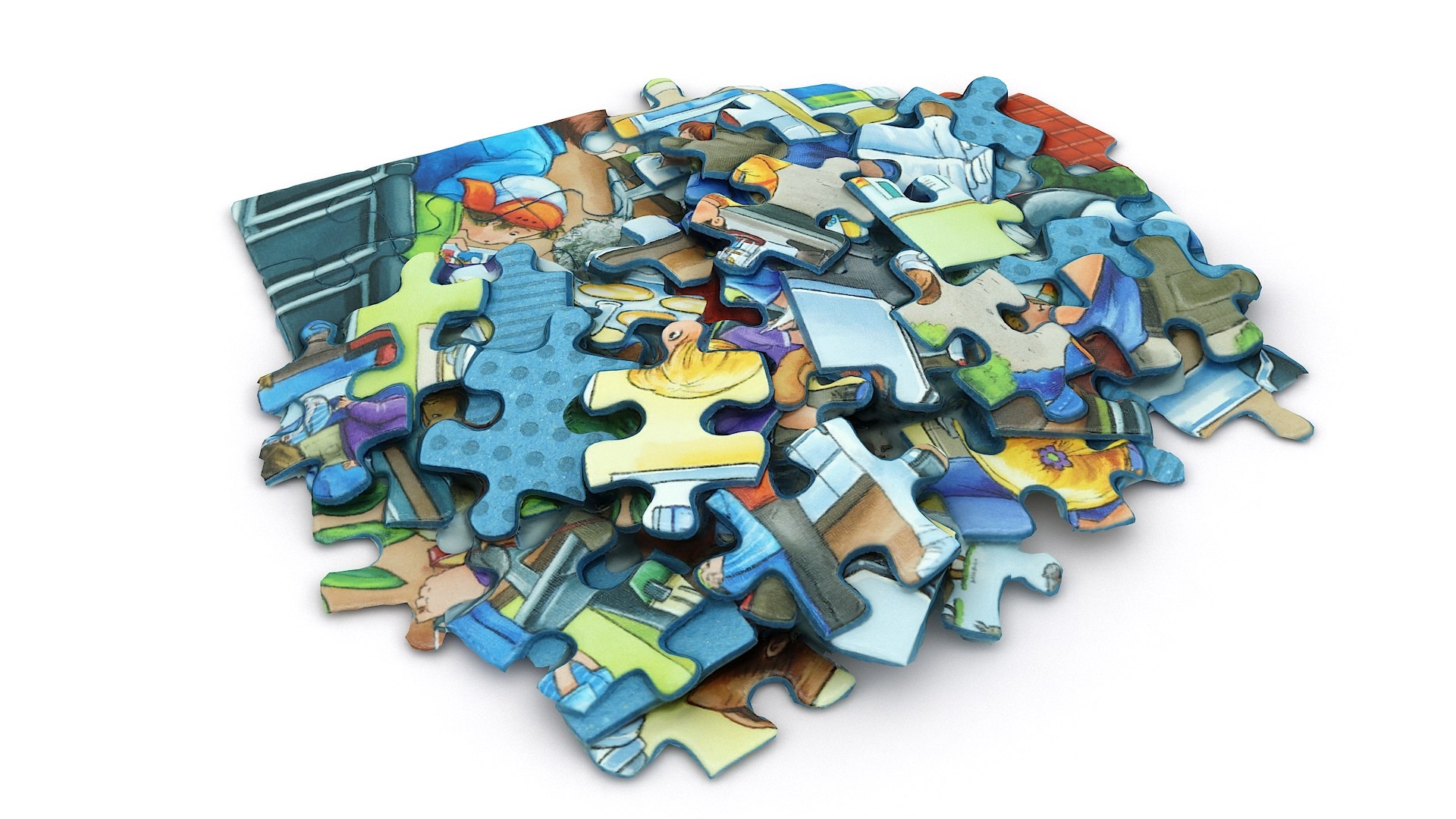 Puzzle Games 3D Model - TurboSquid 1492348