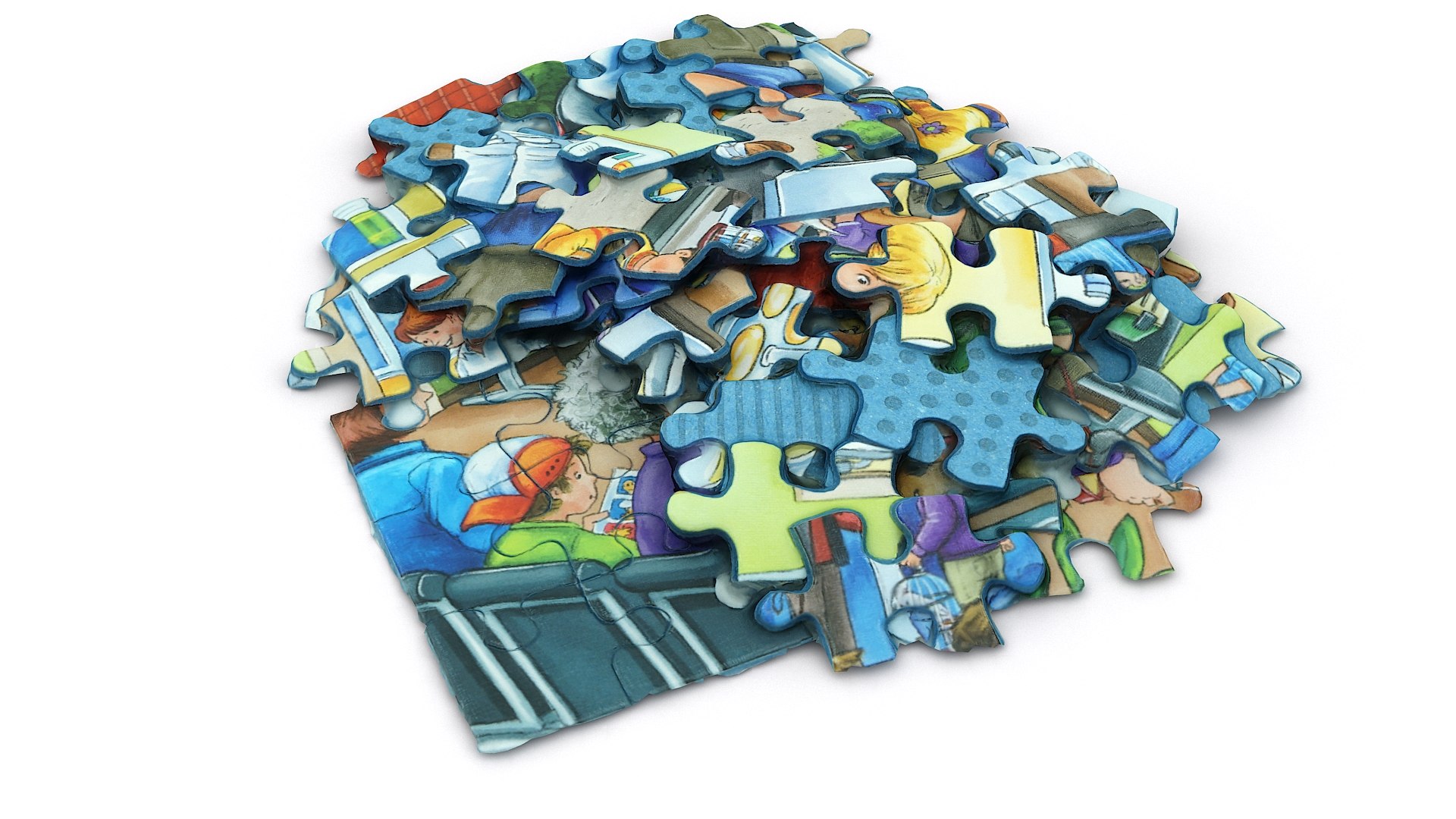 Puzzle Games 3D Model - TurboSquid 1492348